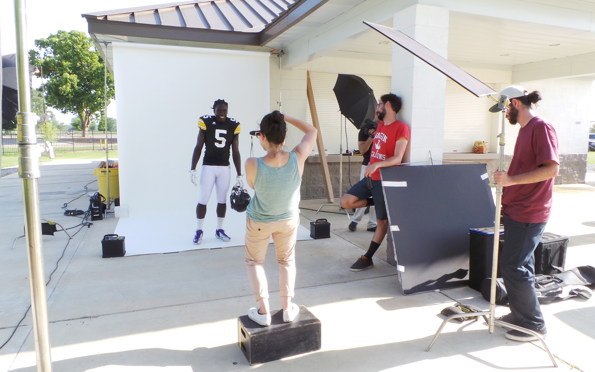 Smile! - Dylan Moses Cover Shoot - ESPN