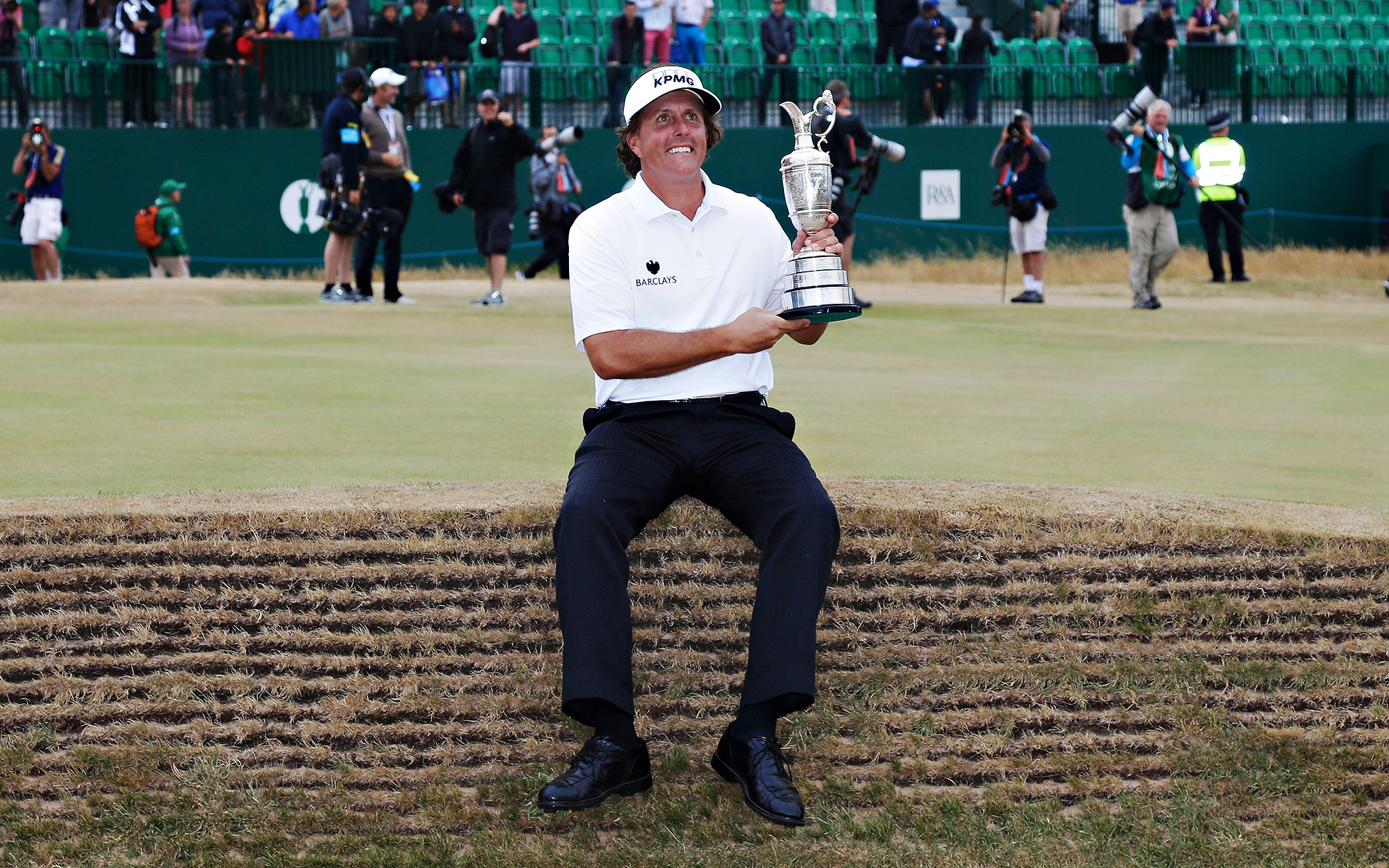 Junior Forward Hunter Mickelson Poses For A Photograph