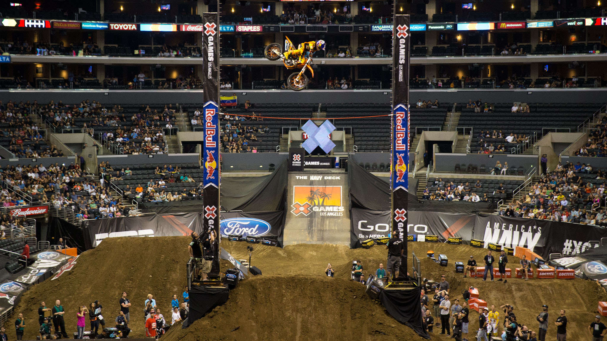 X Games Motocross High Jump