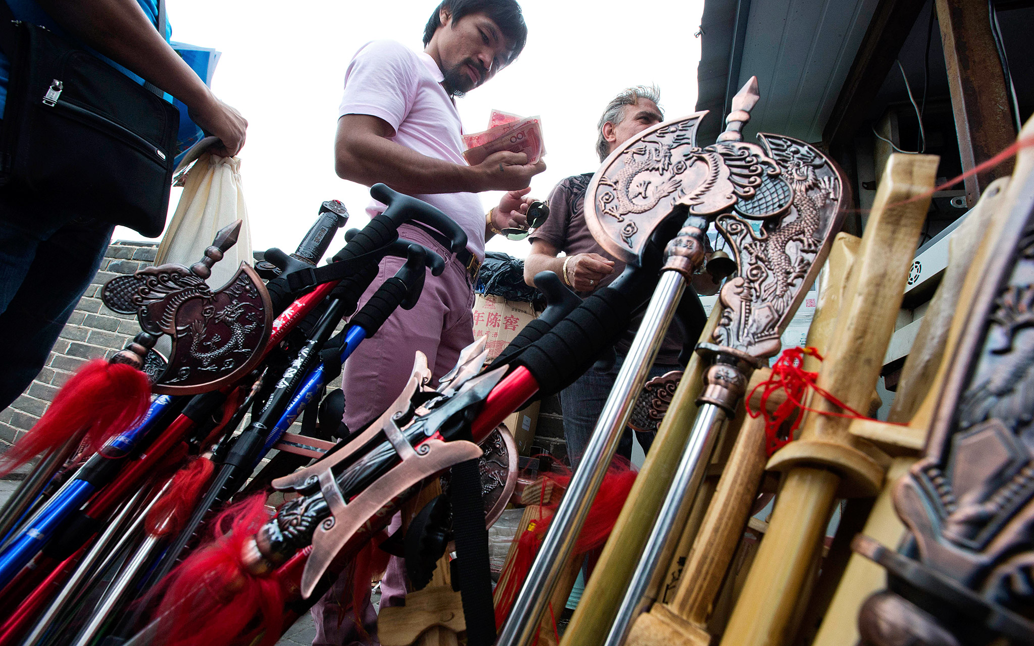 Choose Your Weapon - Manny Pacquiao-Brandon Rios Press Tour - ESPN