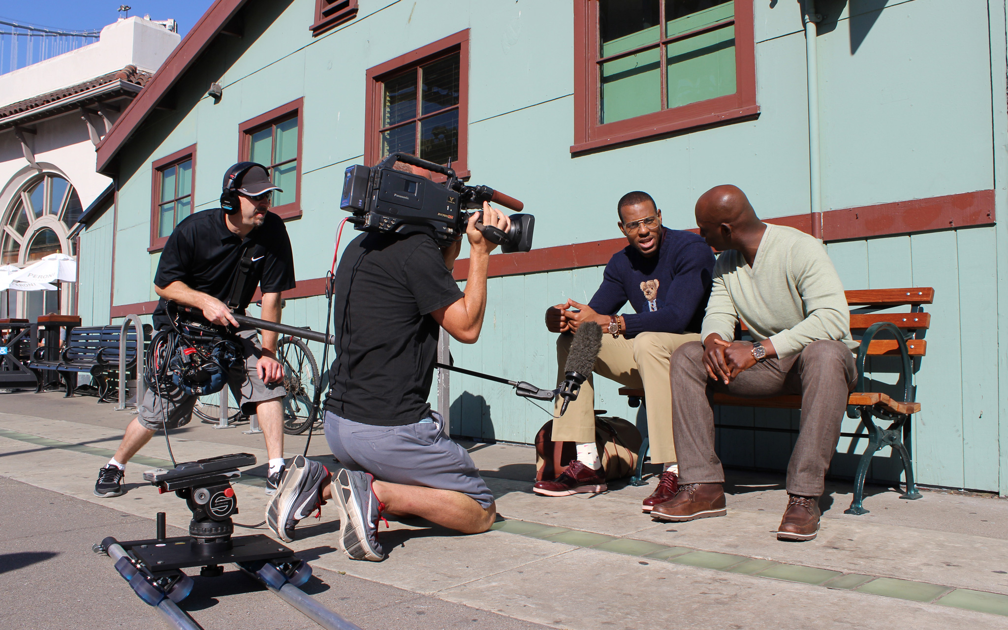 Andre Iguodala - "Dude, Larry Ellison! I'm his Biggest Fan" - ESPN
