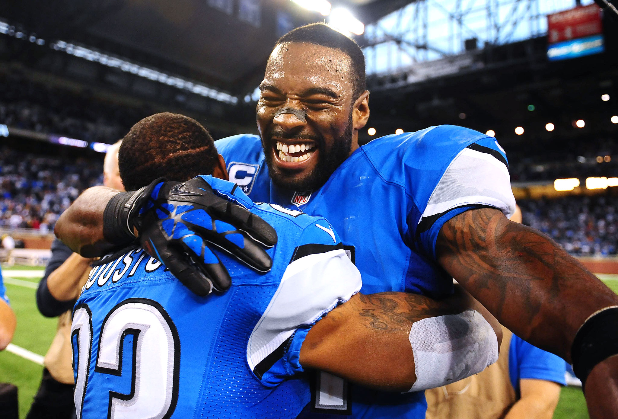 Mega Happy - Calvin Johnson's Huge Day - ESPN