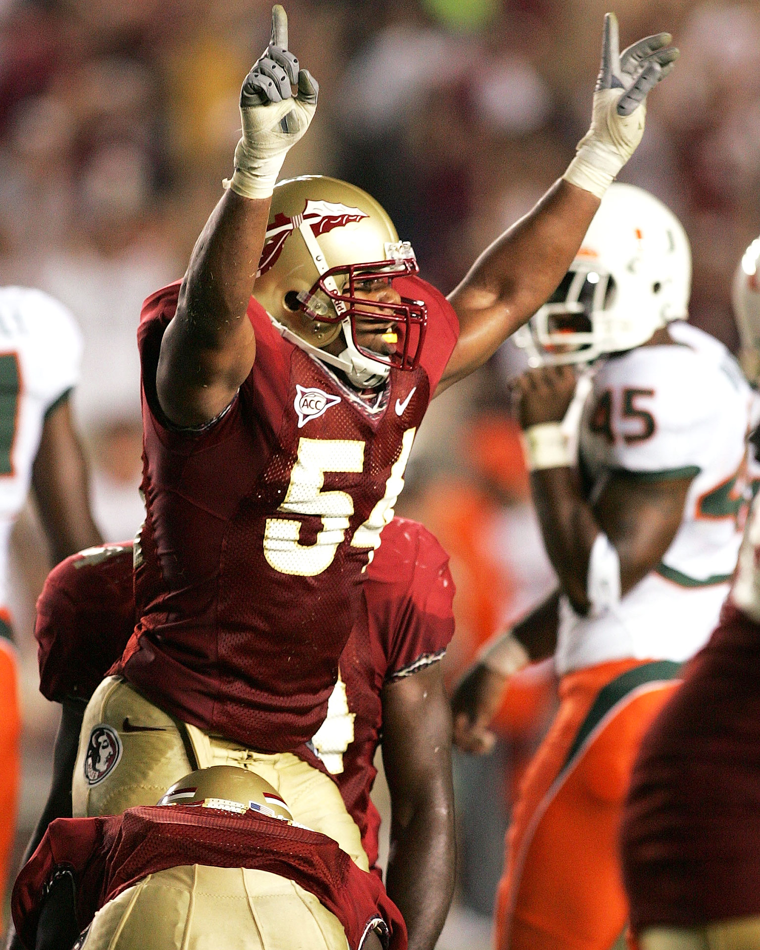 Florida State-Miami - Miami Hurricanes-Florida State Seminoles Rivalry ...