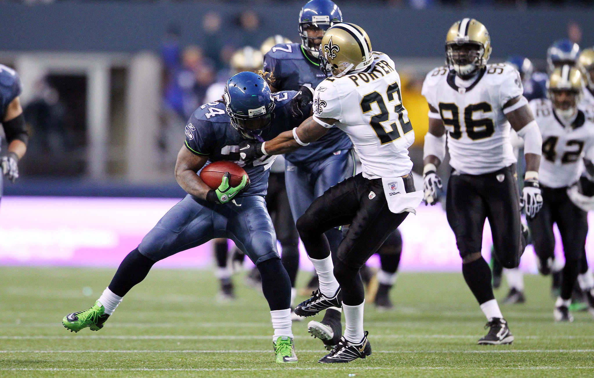 Get Off Me IV - BEAST QUAKE (Jan. 8, 2011 - Saints vs. Seahawks) - ESPN