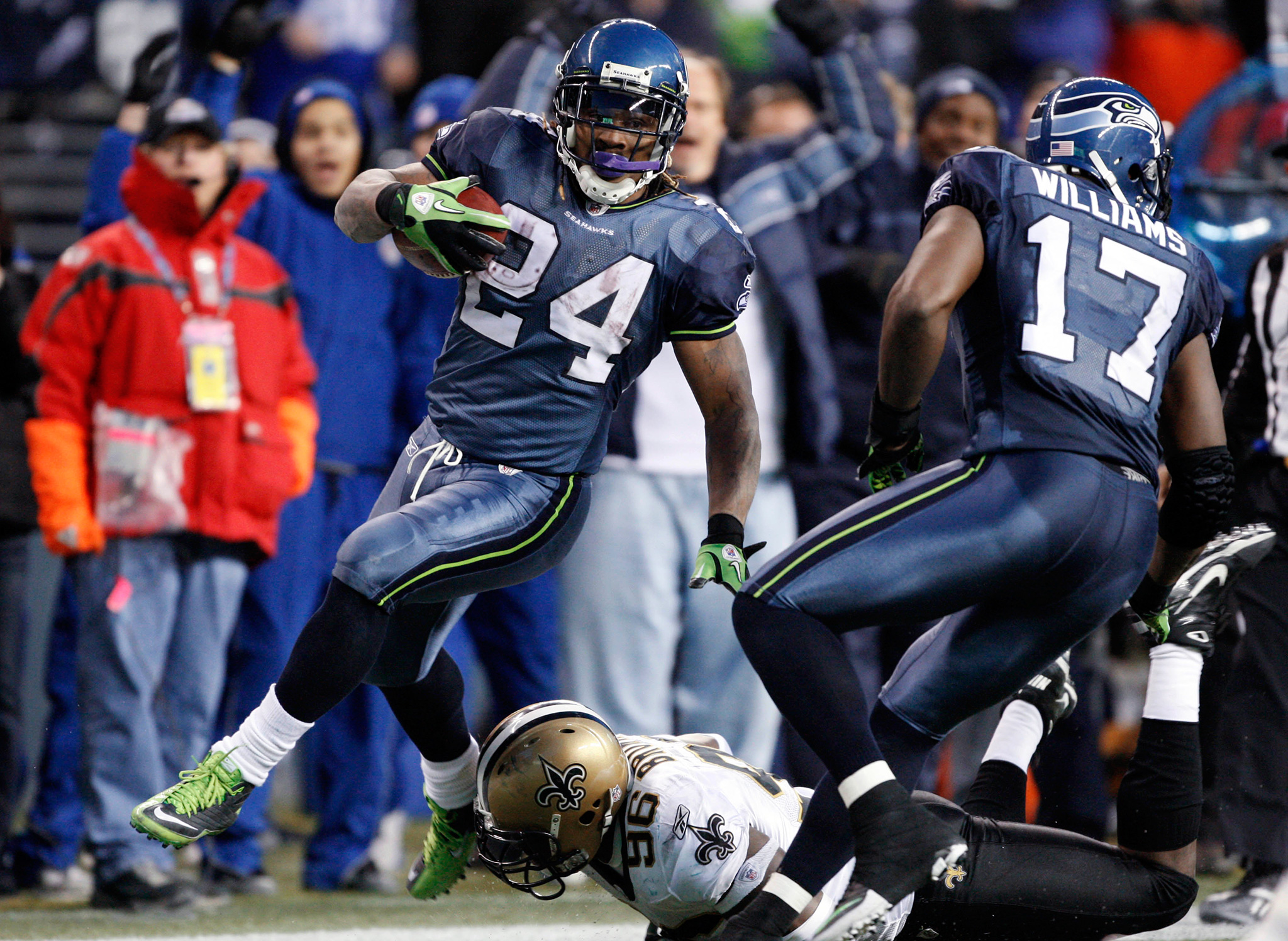 Tackle Him! - BEAST QUAKE (Jan. 8, 2011 - Saints vs. Seahawks) - ESPN