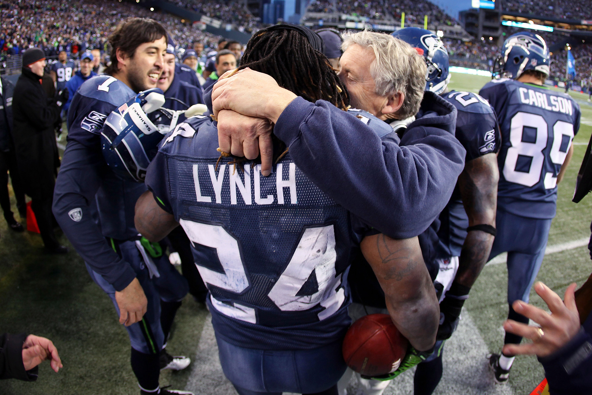 Beast Mode - BEAST QUAKE (Jan. 8, 2011 - Saints vs. Seahawks) - ESPN