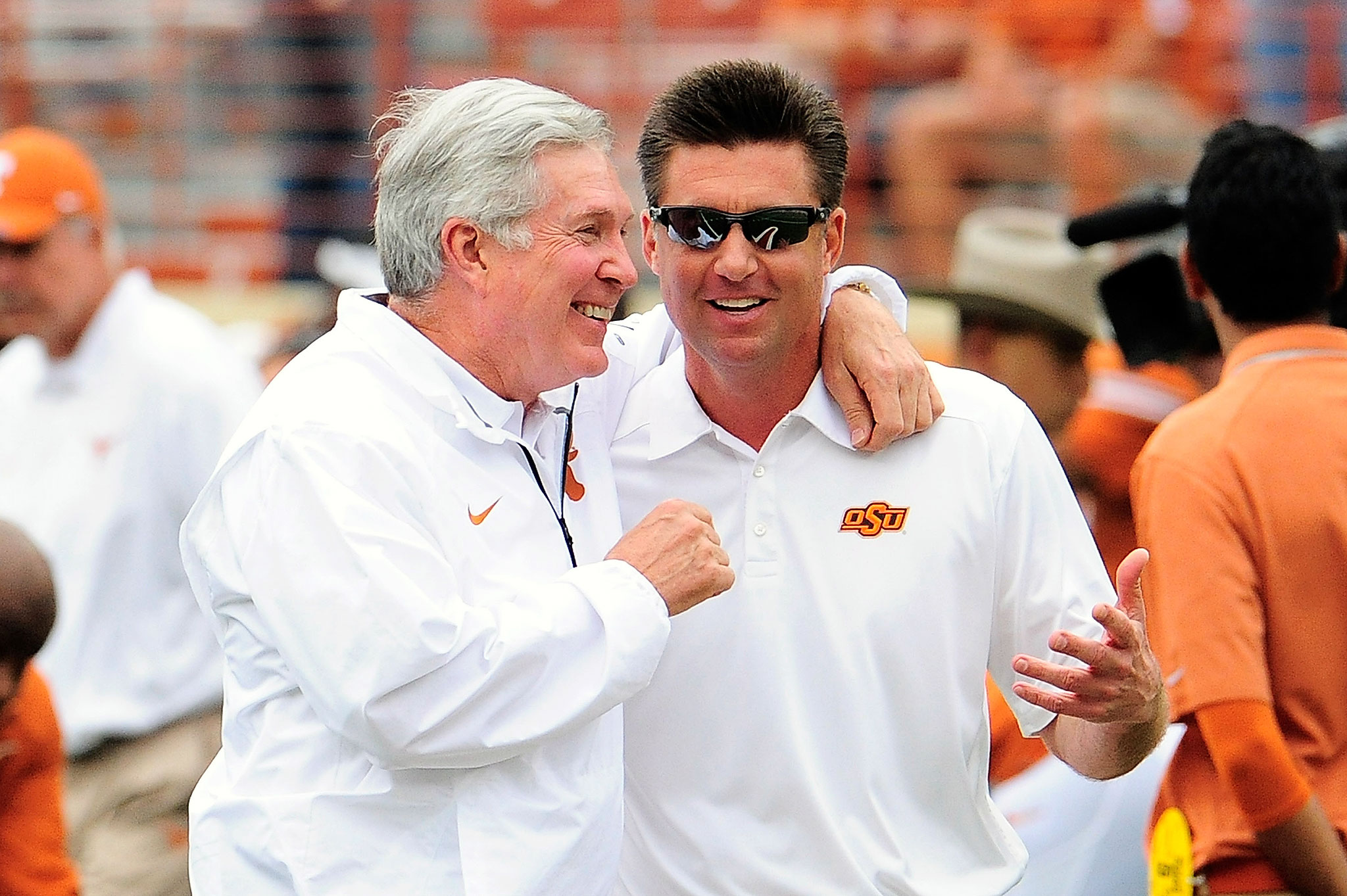 The Oklahoma State comebacks - Mack Brown's best moments at Texas - ESPN