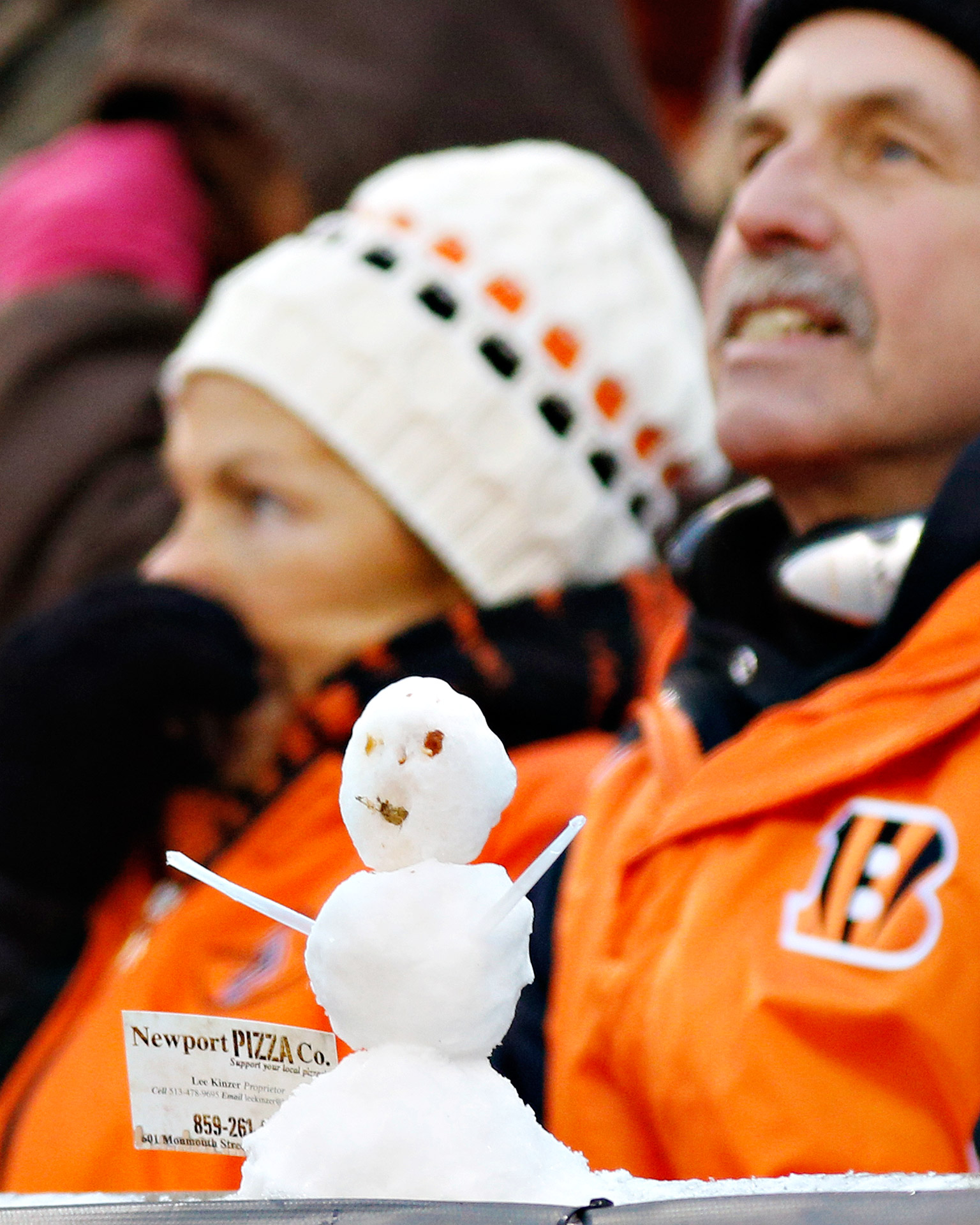 Bengal Snowman - Friday Funnies for Dec 13, 2013 - ESPN
