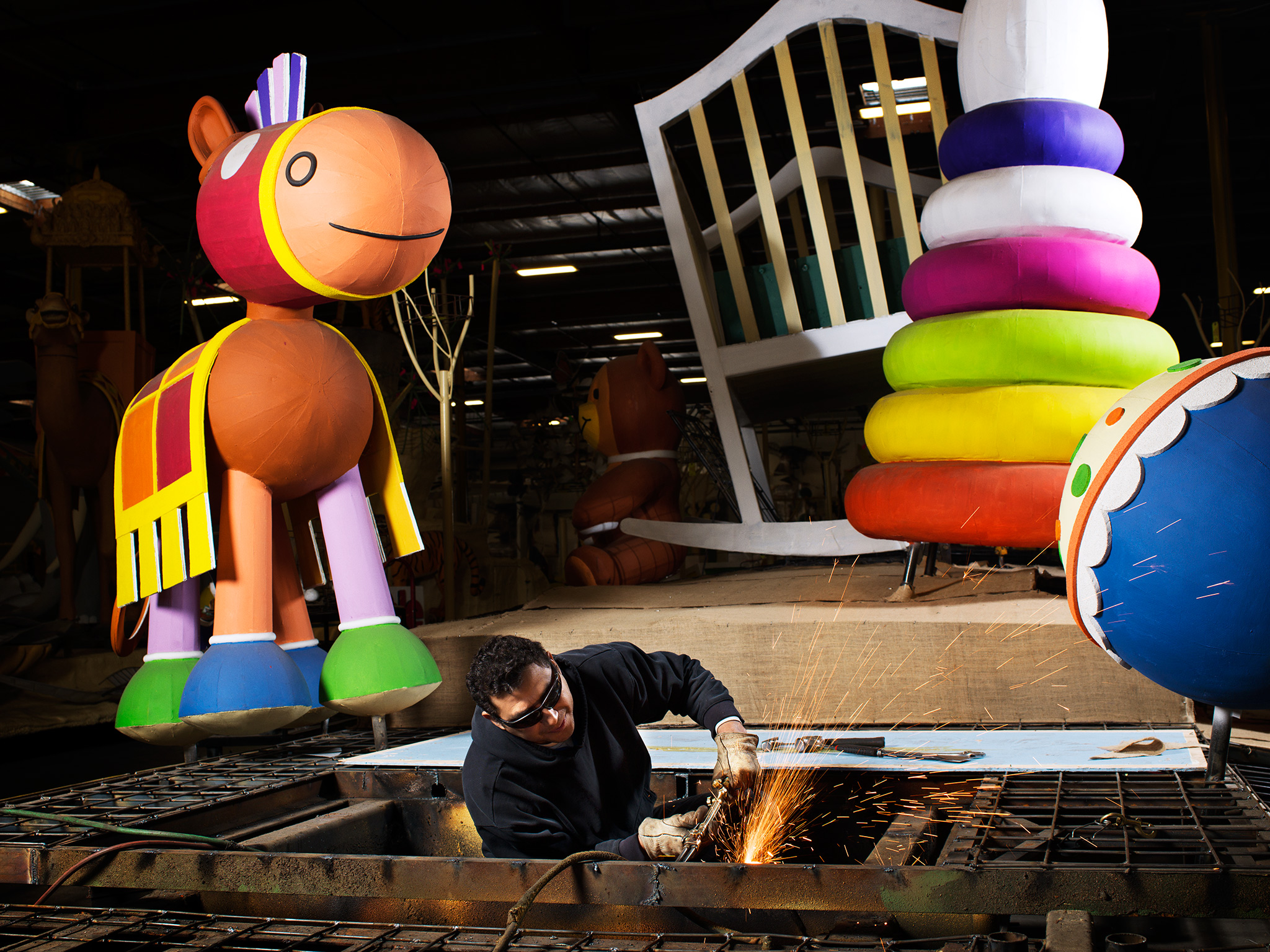 The Rose Parade Floats - ESPN