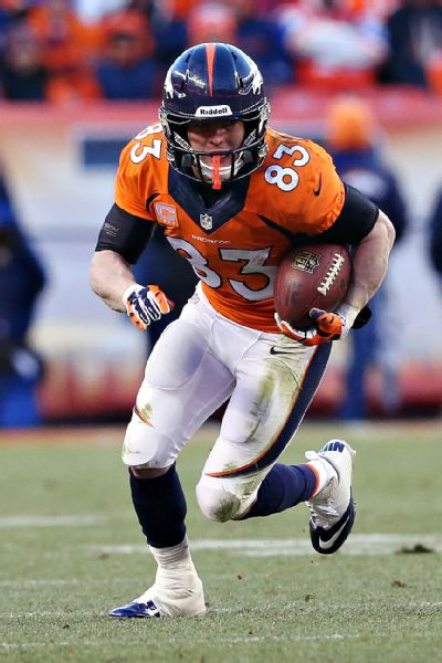 Wes Welker Broncos Helmet