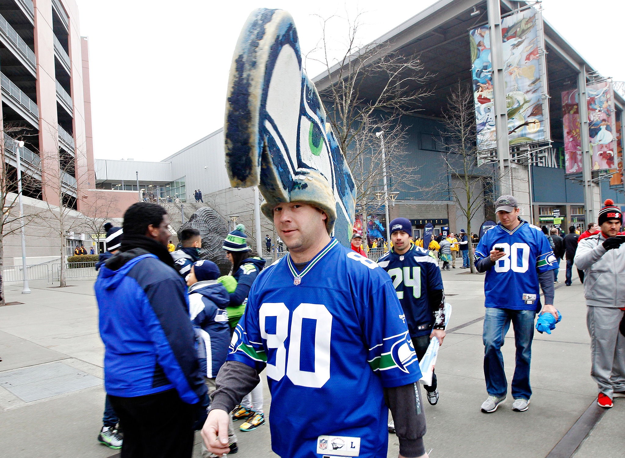 Seahawk Mohawk - Friday Funnies for Jan. 24, 2014 - ESPN