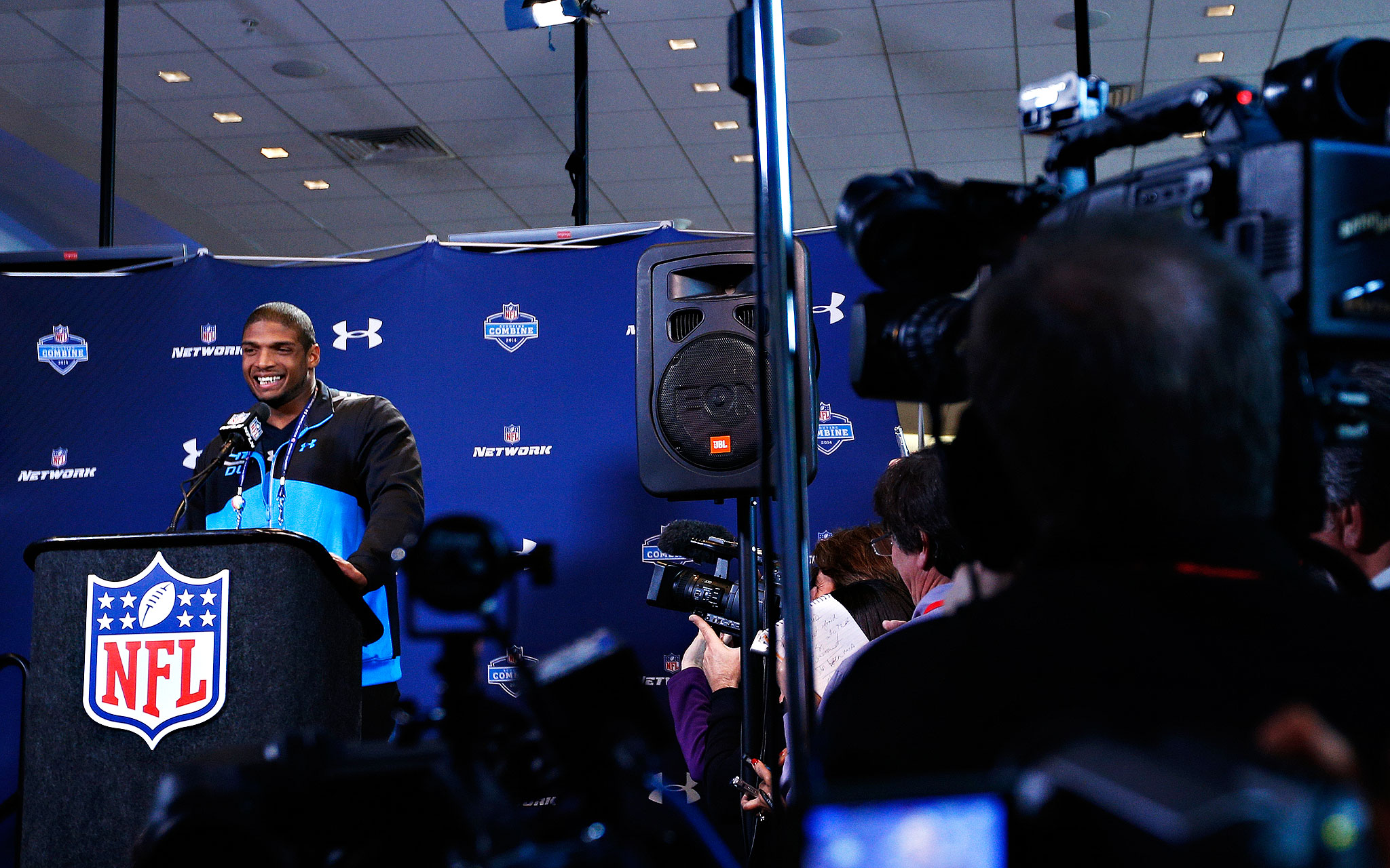 Michael Sam - NFL Scouting Combine 2014 - ESPN