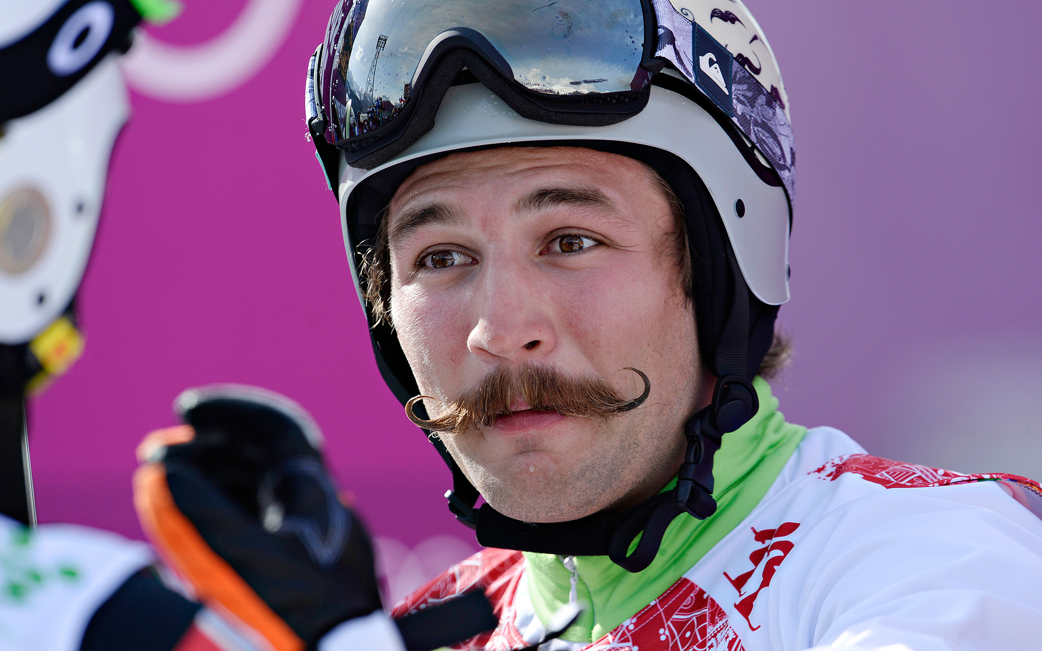 Sochi Mustache - Friday Funnies for Feb. 28, 2014 - ESPN