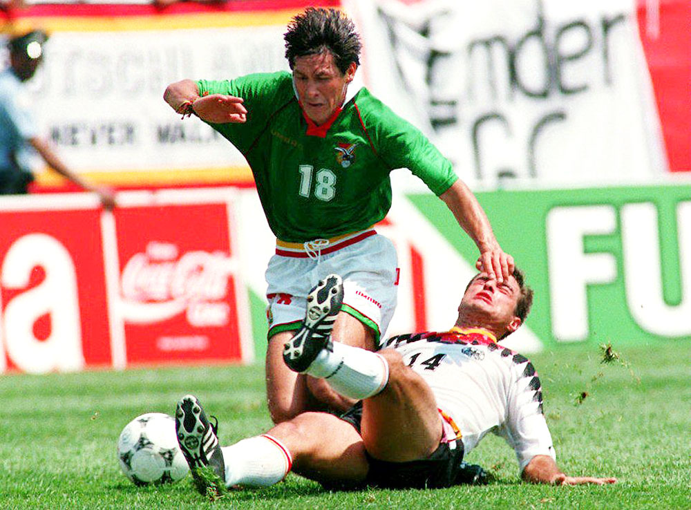 Thomas Berthold and Luis Ramallo - June 17, 1994 - ESPN