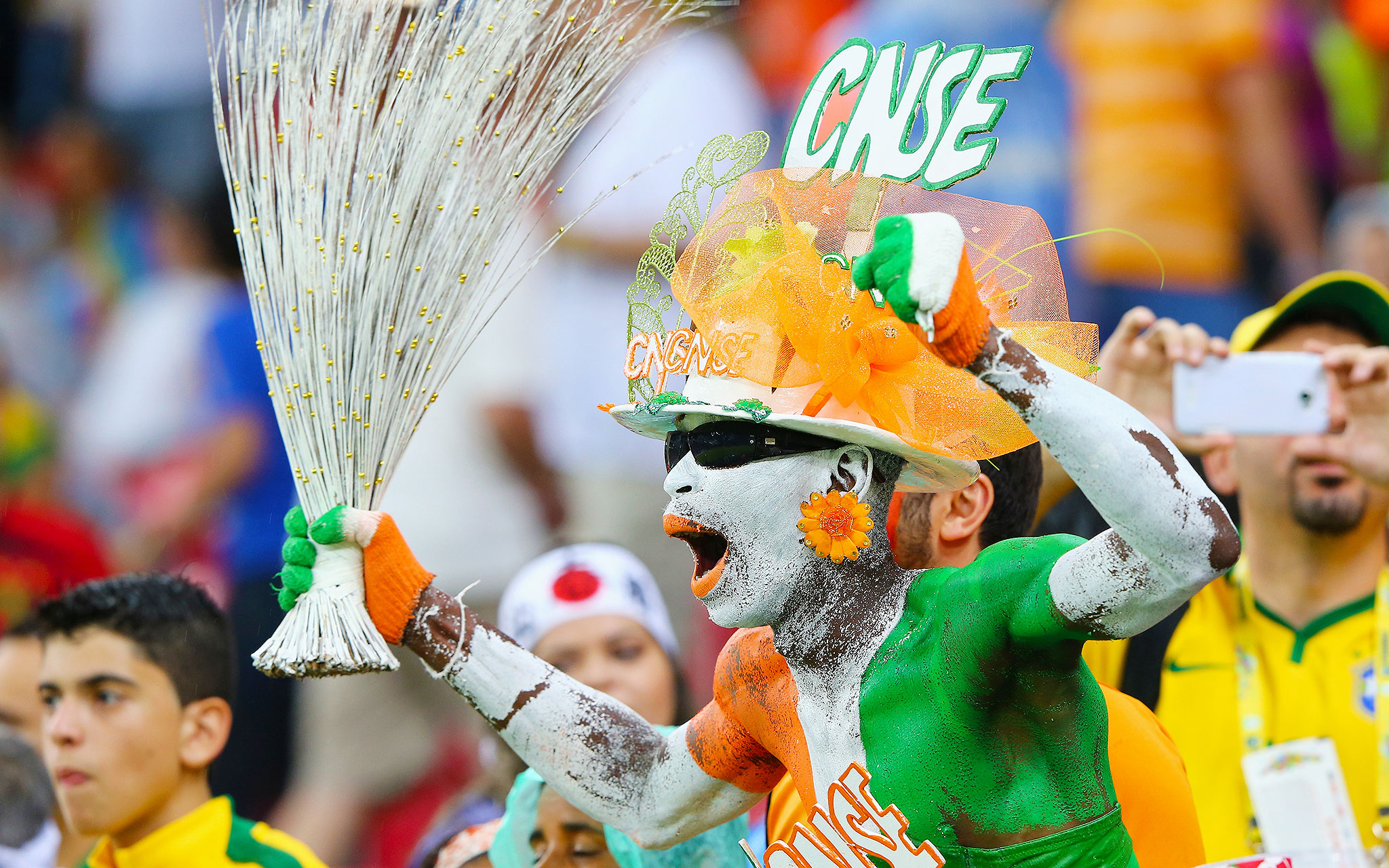 Ivory Coast fan - Friday Funnies for June 20, 2014: World Cup Fans - ESPN