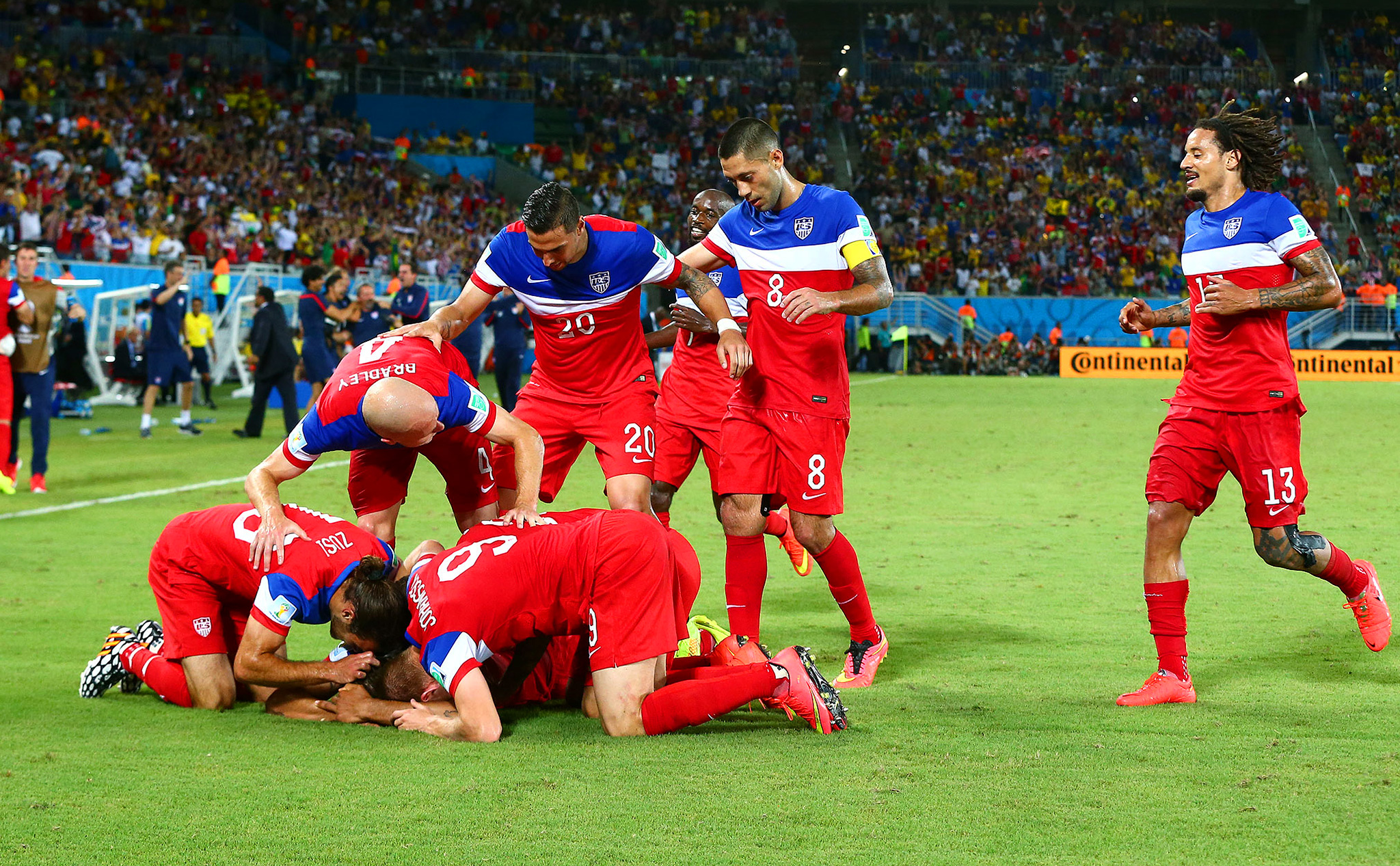 John Brooks - The Week in Pictures: June 16-June 22, 2014 - ESPN