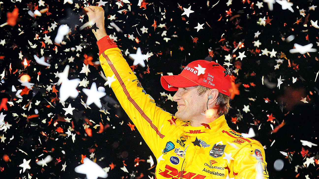 IndyCar -- Ryan Hunter-Reay steals win in Iowa - ESPN