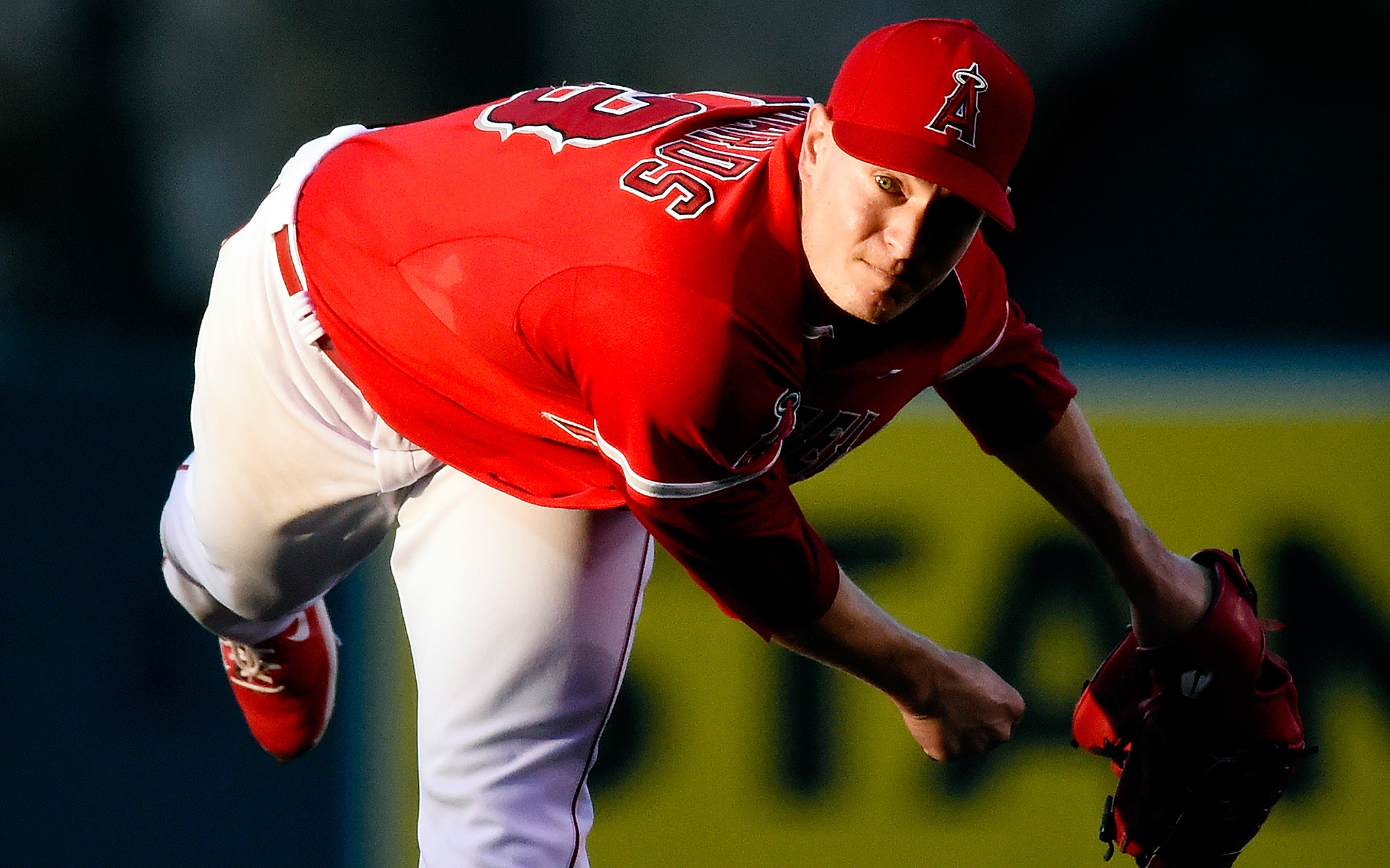 Garrett Richards - The Week in Pictures: August 4-10, 2014 - ESPN