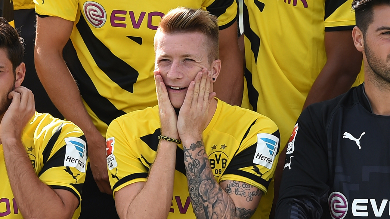 Marco Reus And Mario Gotze Celebration