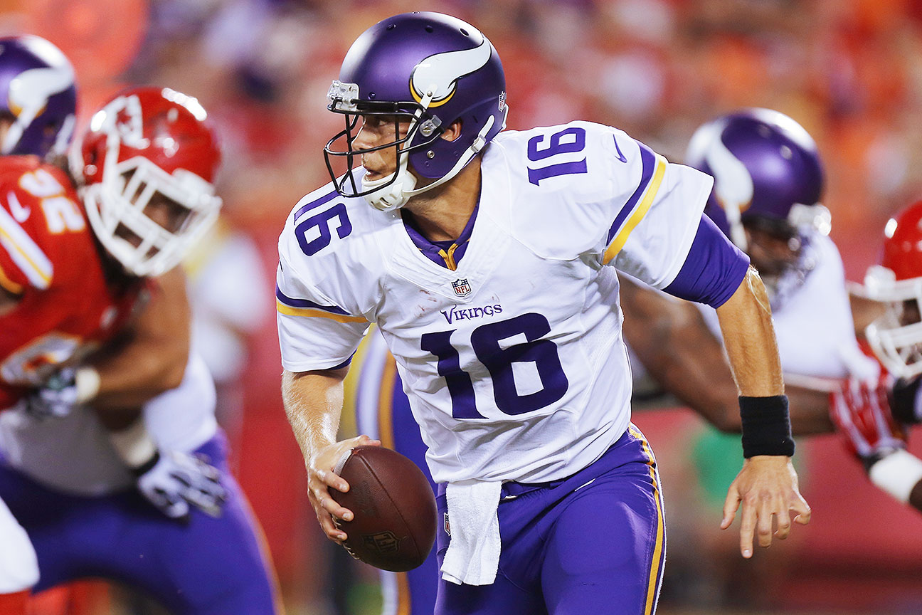 Matt Cassel Vikings Preseason