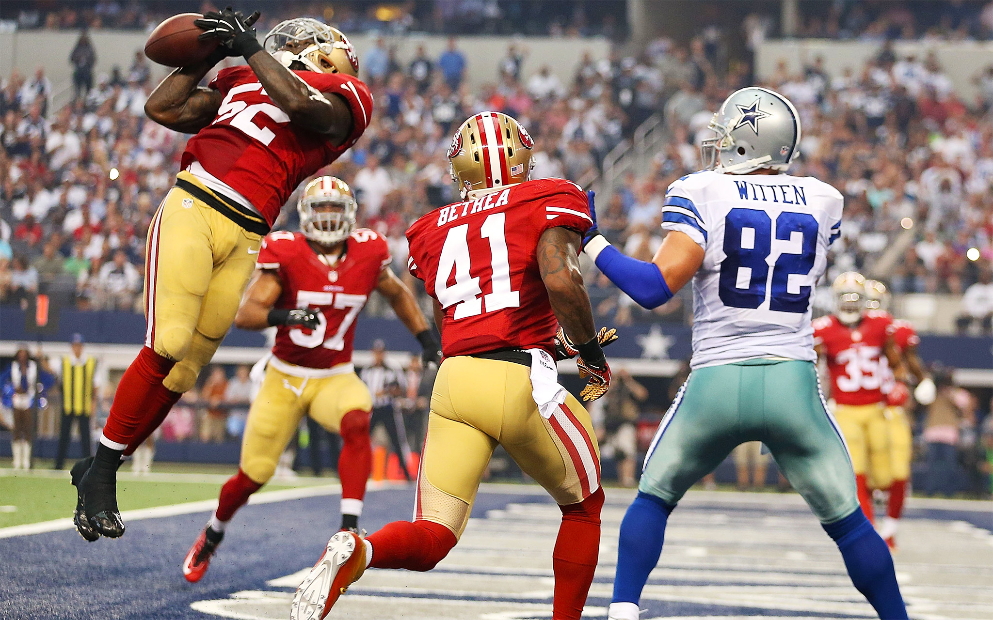 Patrick Willis - The Week in Pictures: September 1-8, 2014 - ESPN