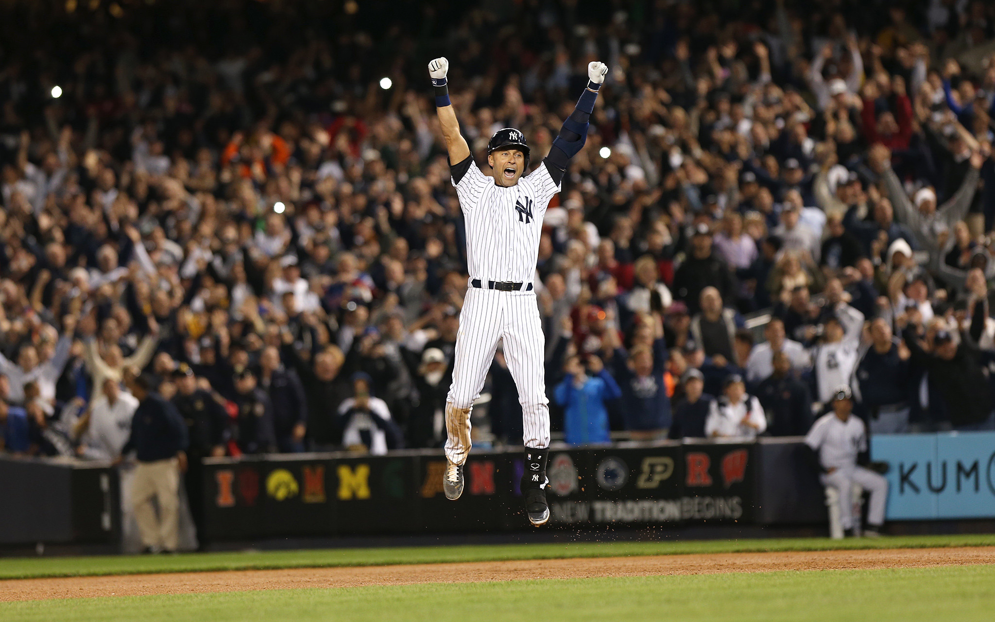 Fondo De Pantalla De Despedida De Derek Jeter Los Cuatro Grandes La