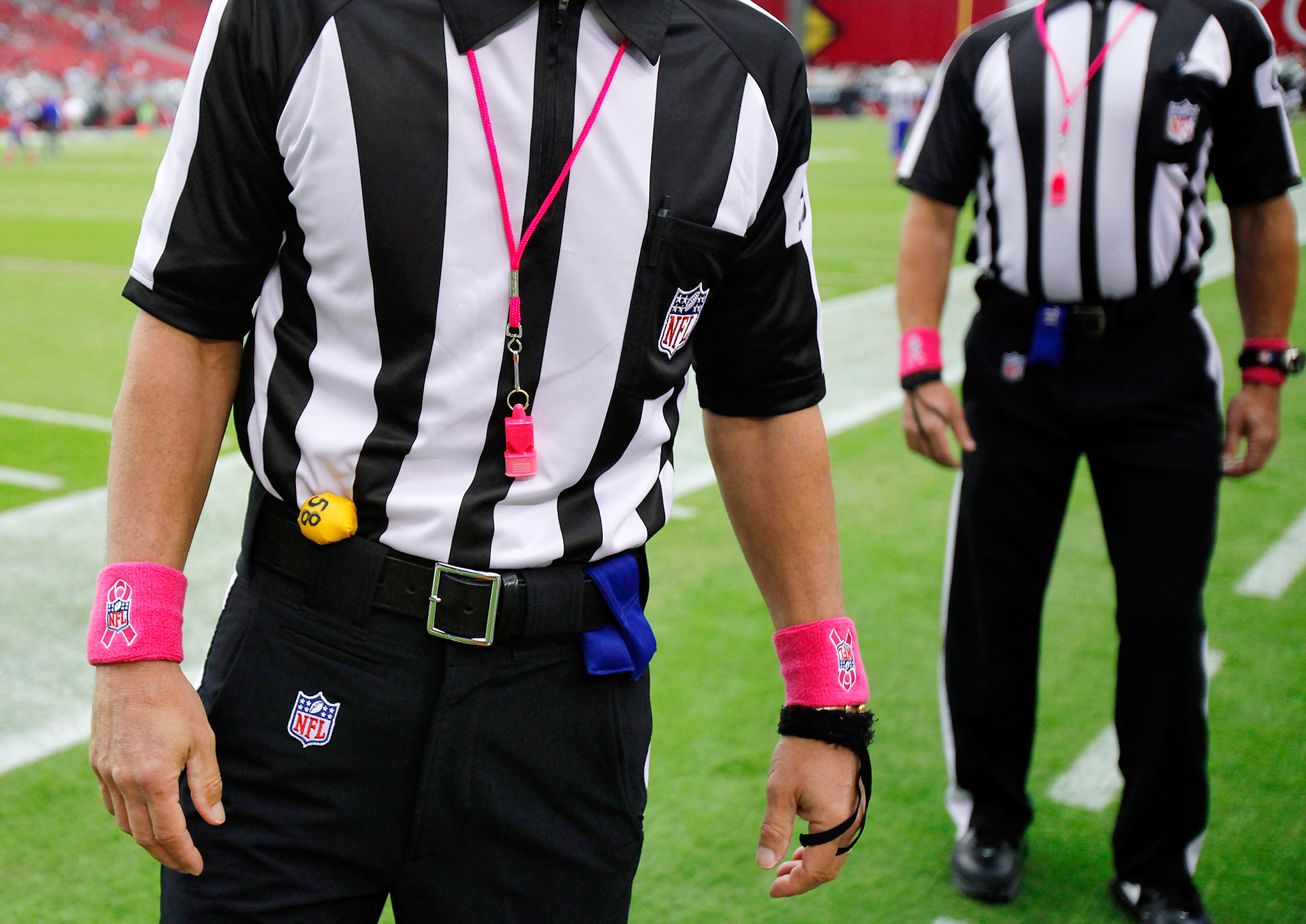 Pink Referee - NFL - A Crucial Catch - ESPN