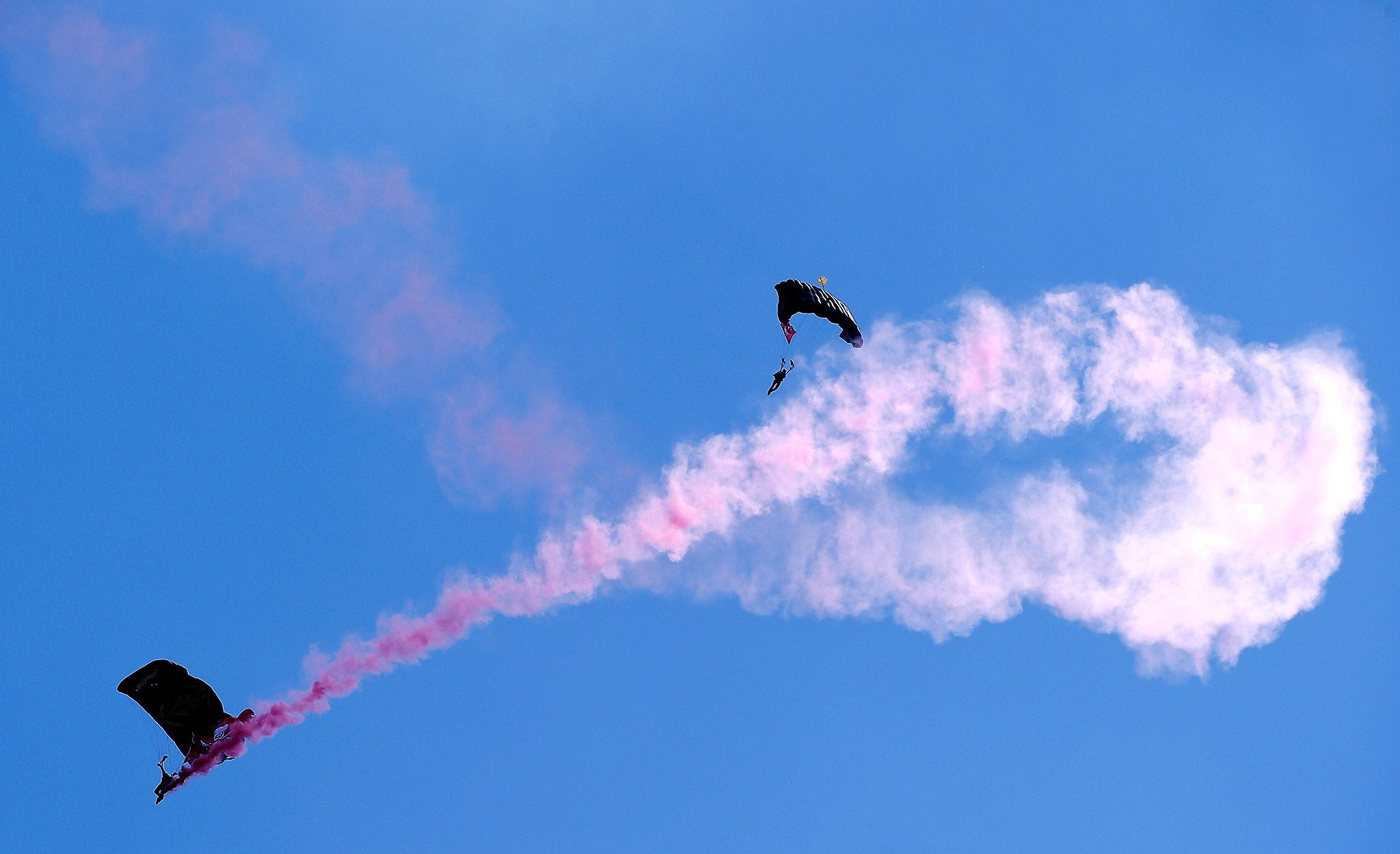 Pink Skydiver - NFL - A Crucial Catch - ESPN