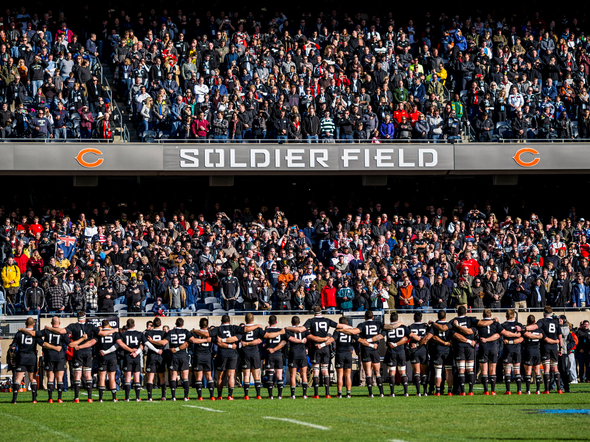 Arm-in-Arm During Anthem - This Is Rugby in America - ESPN