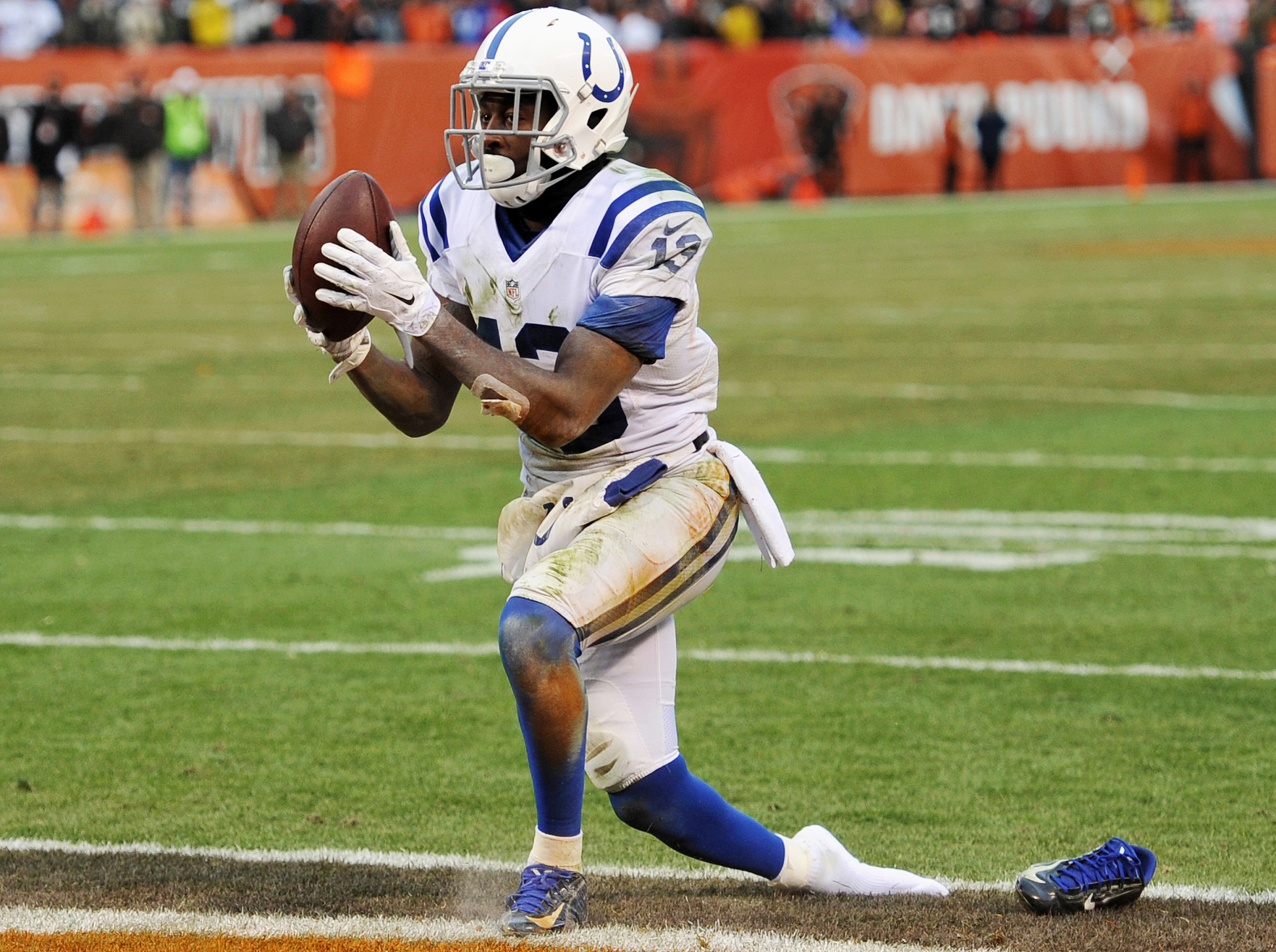 T.Y. Hilton Doesn't Need Two Shoes - 2014 NFL Week 14 - ESPN