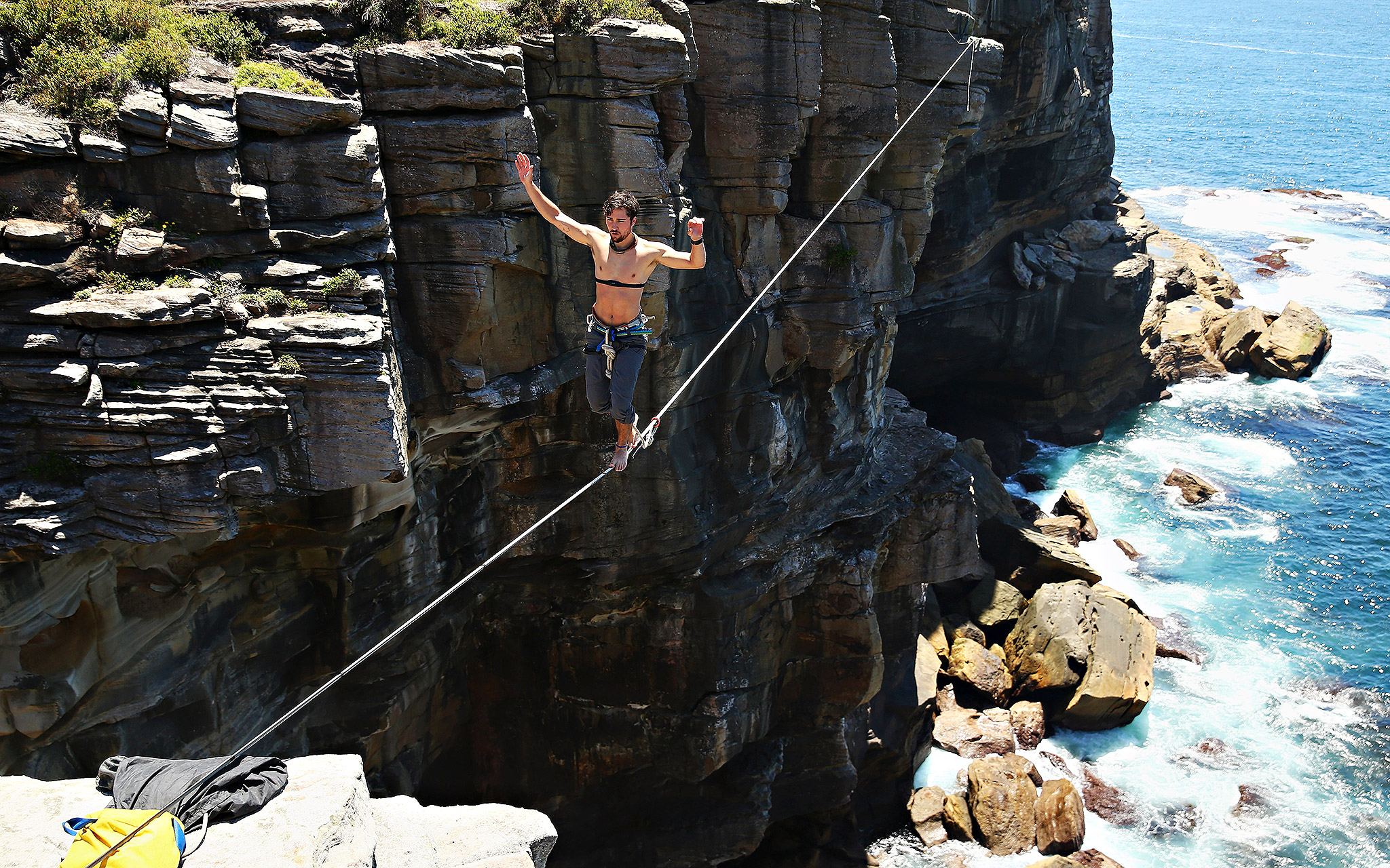 Slackline - The Week in Pictures: December 15-December 22, 2014 - ESPN