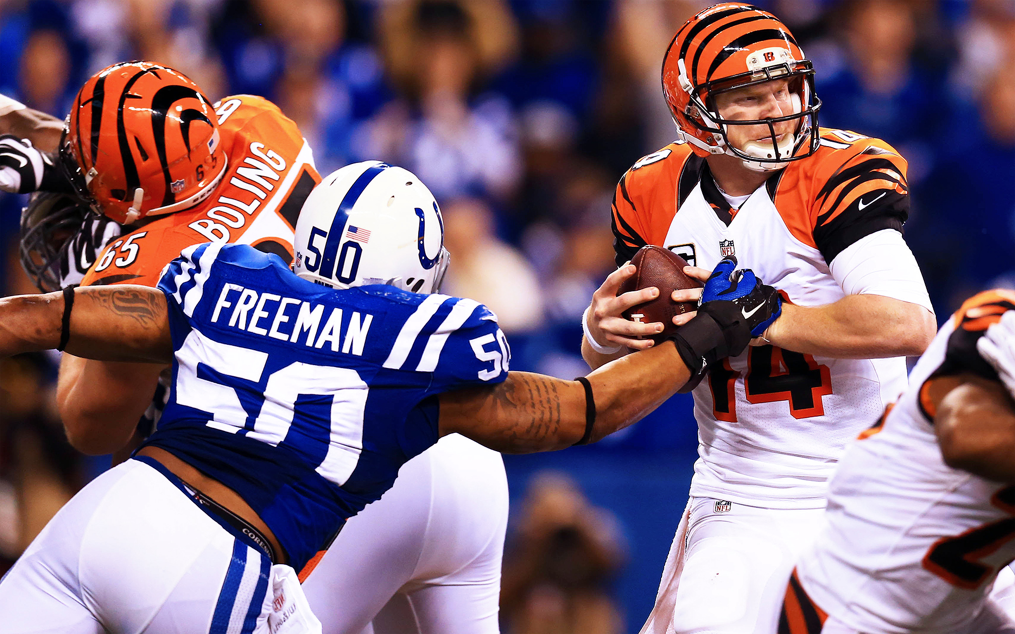 Andy Dalton - 2015 Wild-Card Playoff Games - ESPN