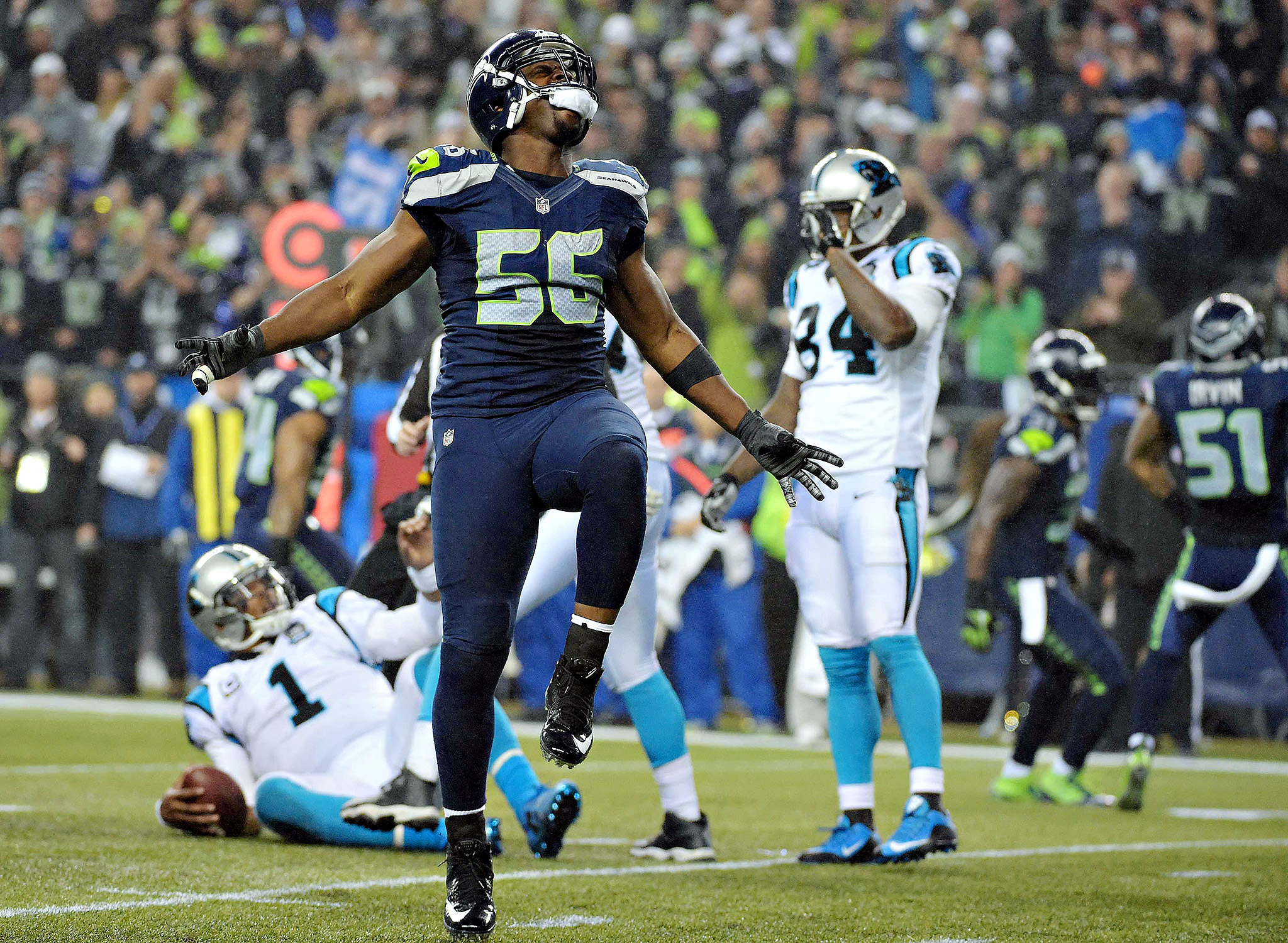 Cliff Avril - The Week in Pictures: January 6-12, 2015 - ESPN