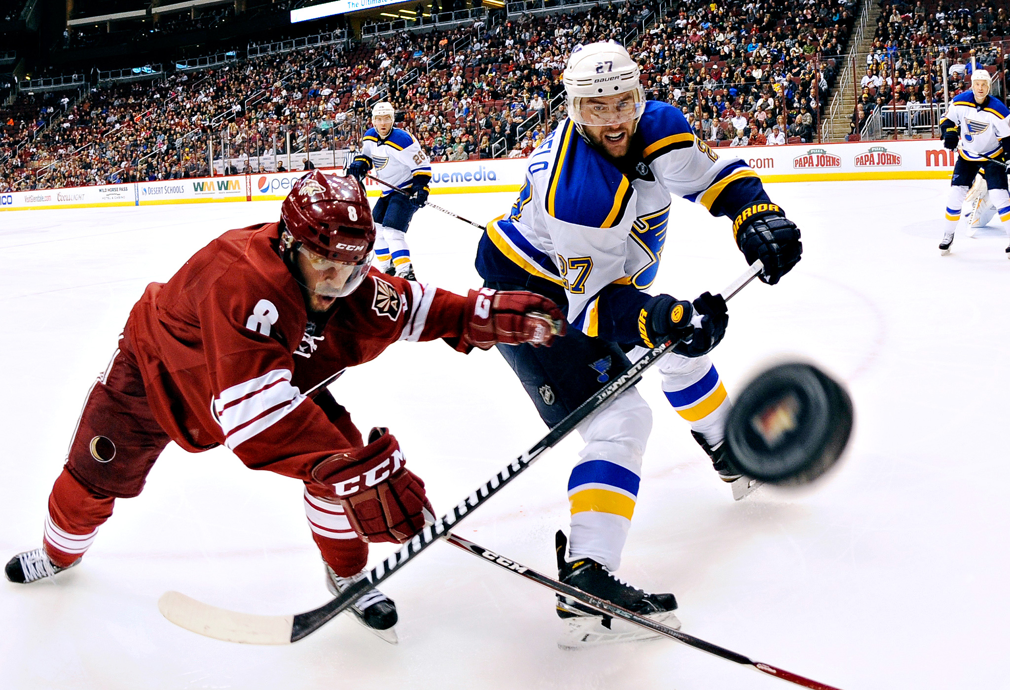 Jaden Schwartz - The Week in Pictures: January 6-12, 2015 - ESPN