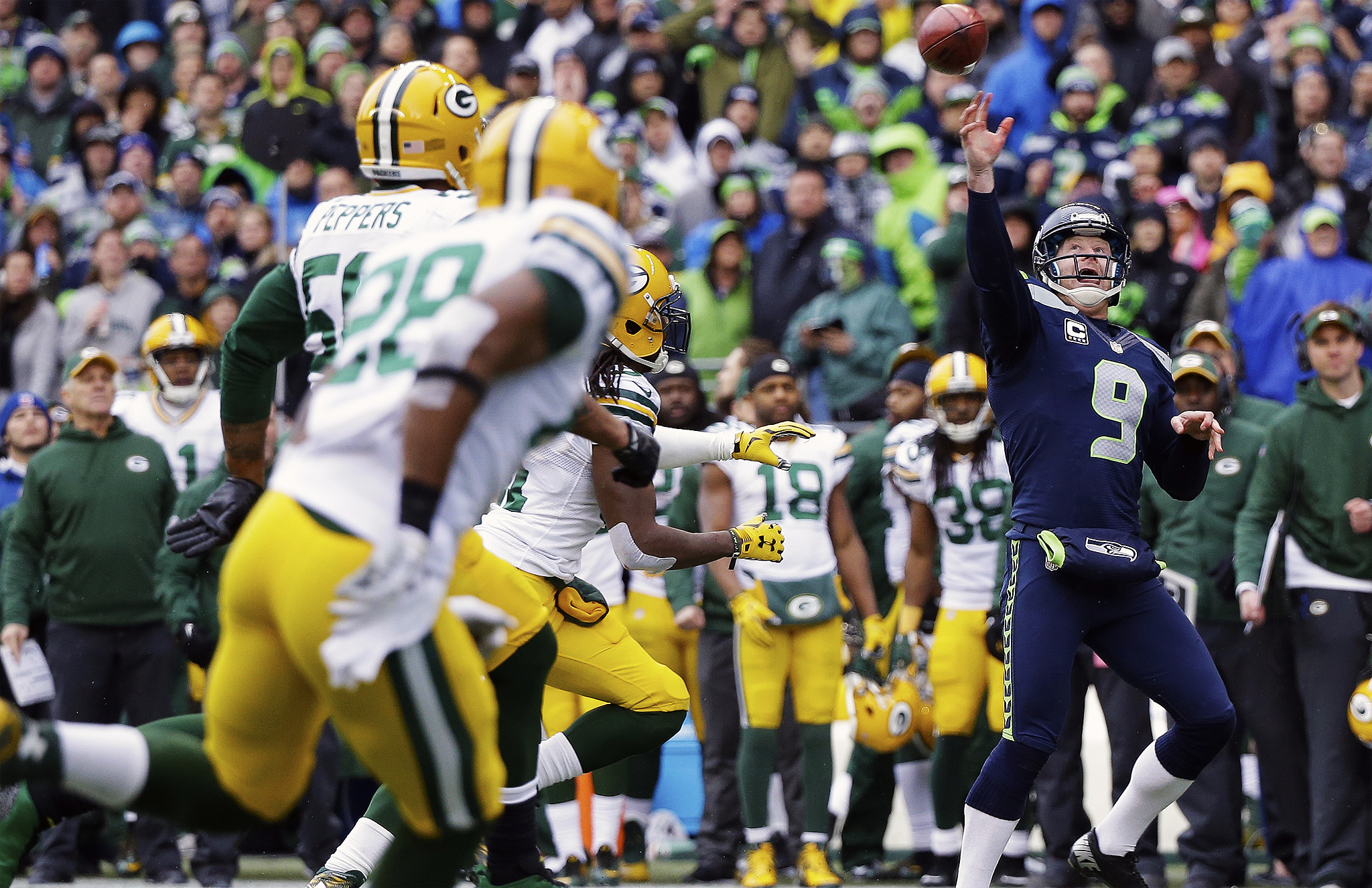 Jon Ryan - 2015 NFC and AFC Championships - ESPN