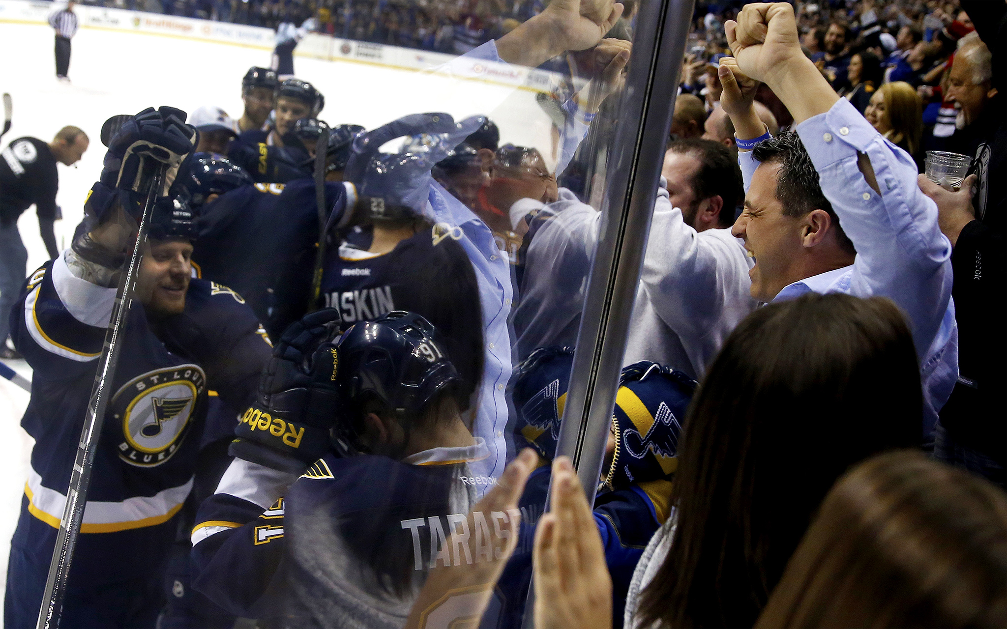 Jaden Schwartz - The Week in Pictures: February 2 - February 8, 2015 - ESPN