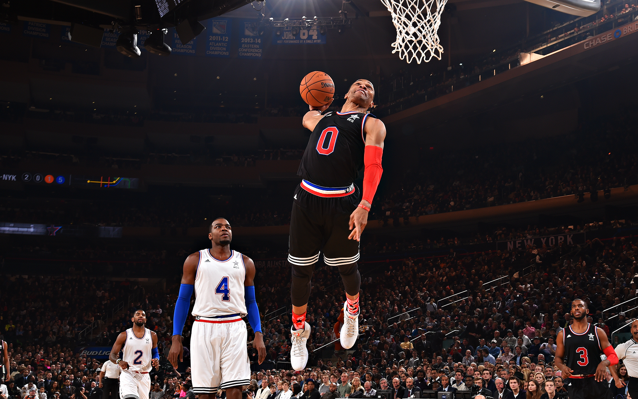 Westbrook Takes Off - 2015 NBA All-Star Game - ESPN