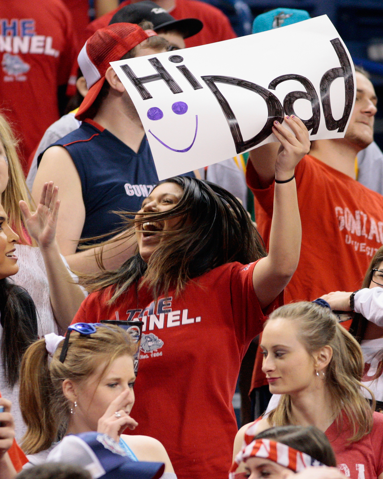 College Basketball Fan Signs