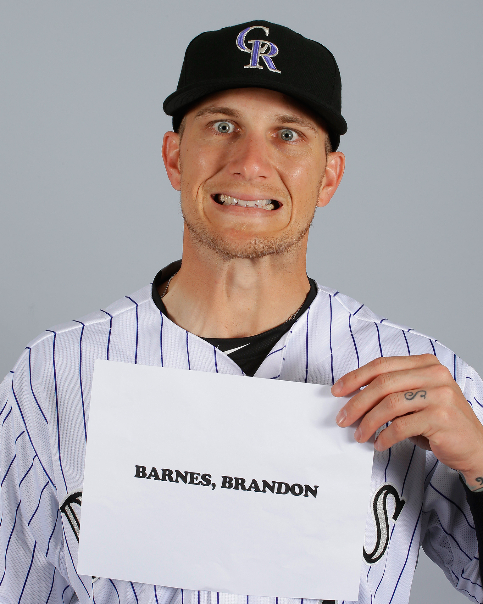 Brandon Barnes - Friday Funnies: Awkward MLB Photo Day - ESPN