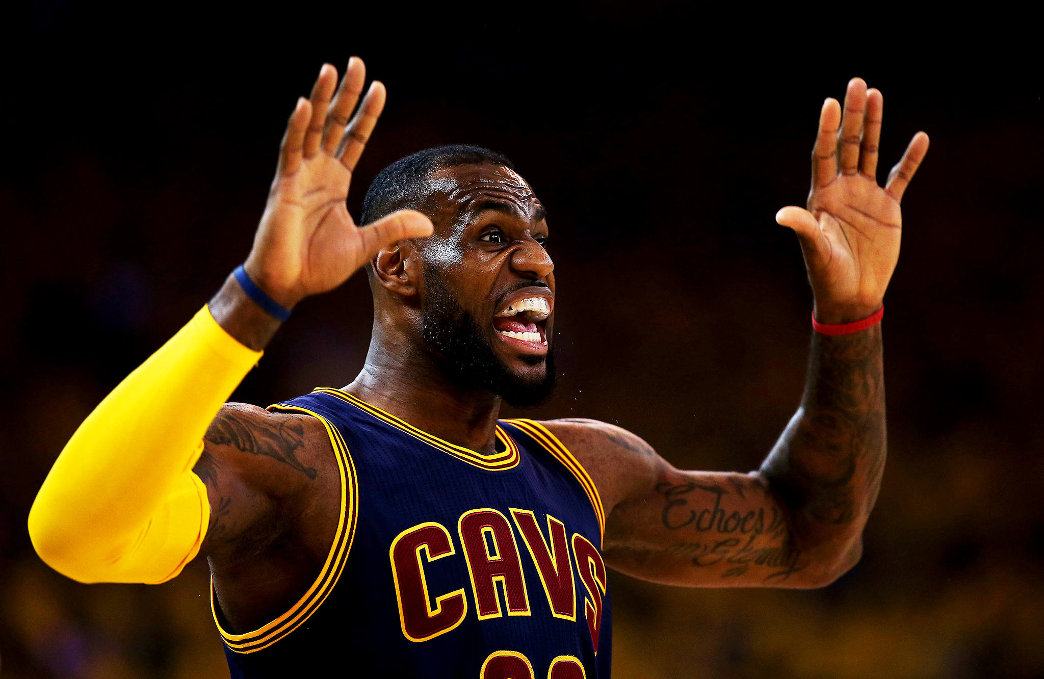 Leaning on LeBron - The NBA Finals - Game 1 - ESPN
