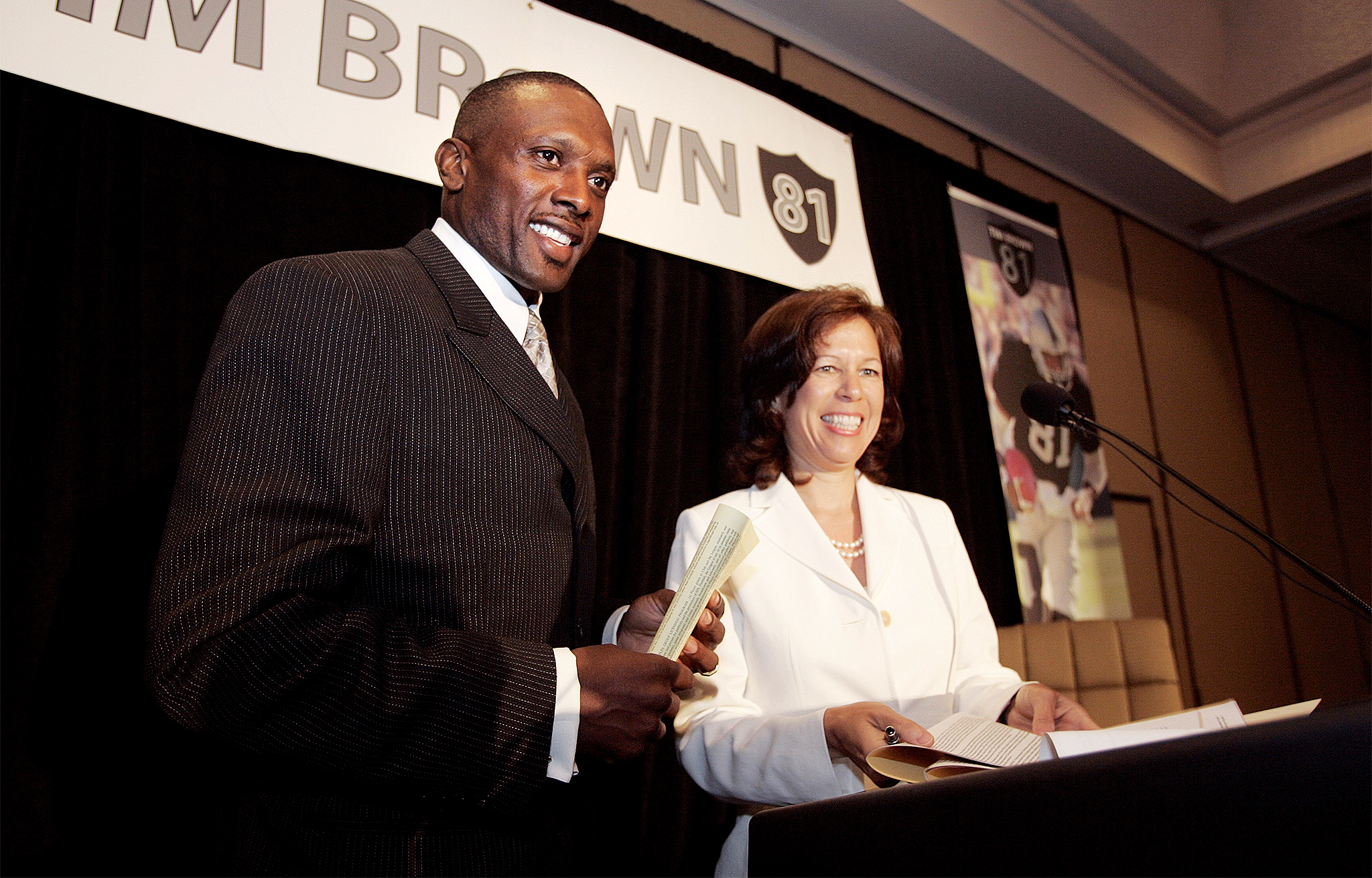 Tim Brown - NFL: Retrospective of Hall of Fame Inductees - ESPN