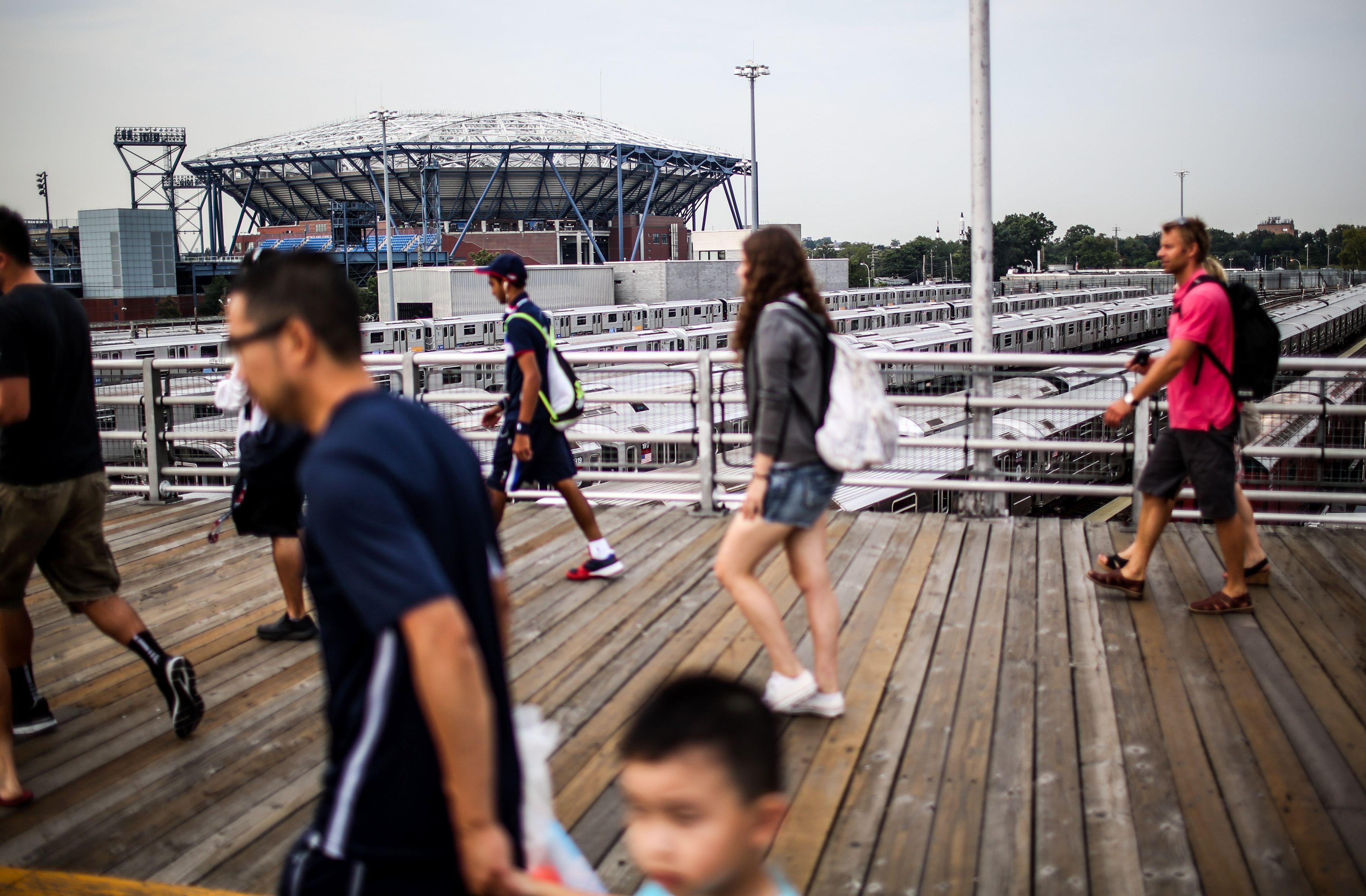 Photos: Behind the scenes at the US Open - ESPN