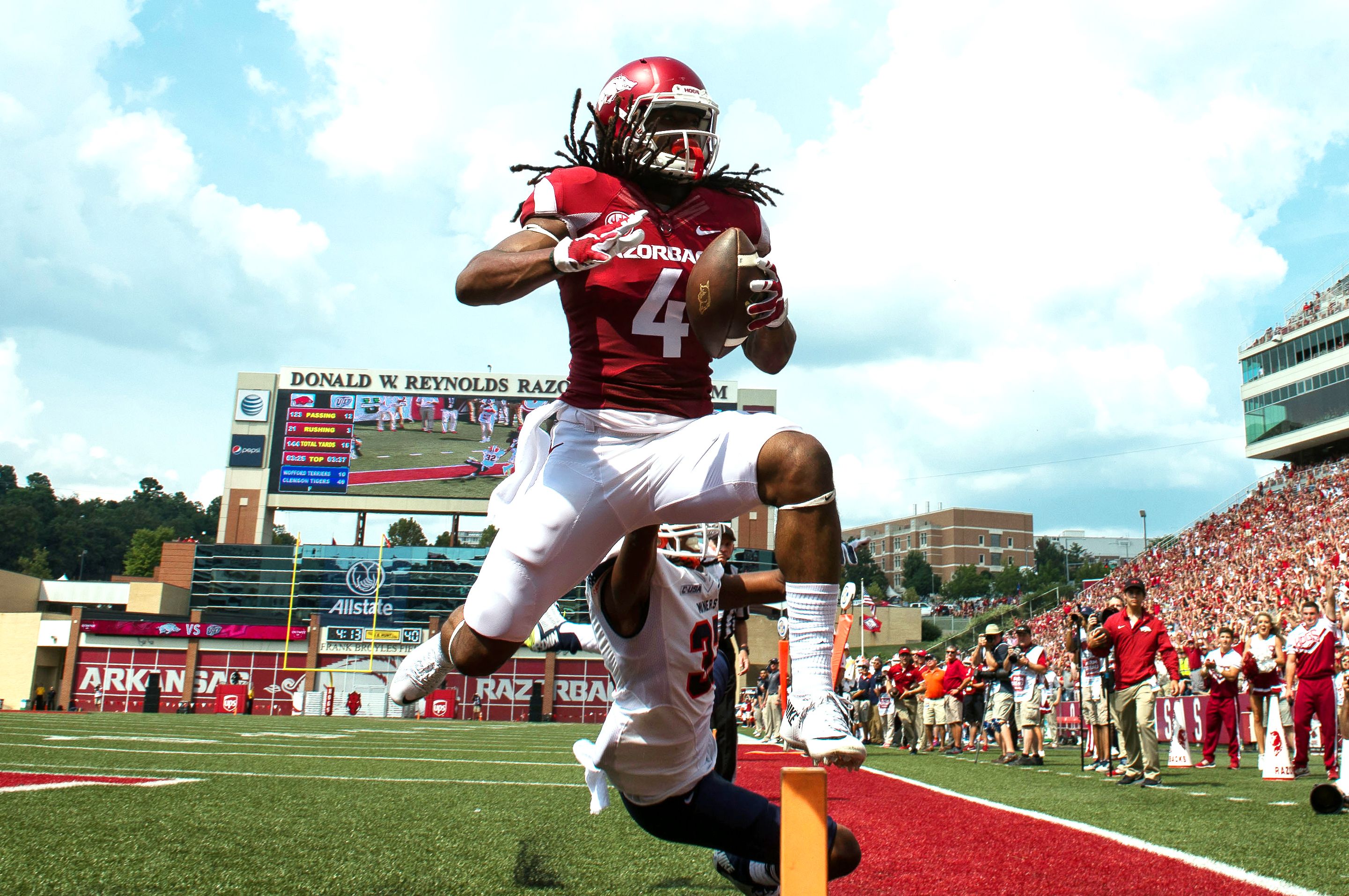 Keon Hatcher - Top Photos of College Football Saturday Week 1 - ESPN