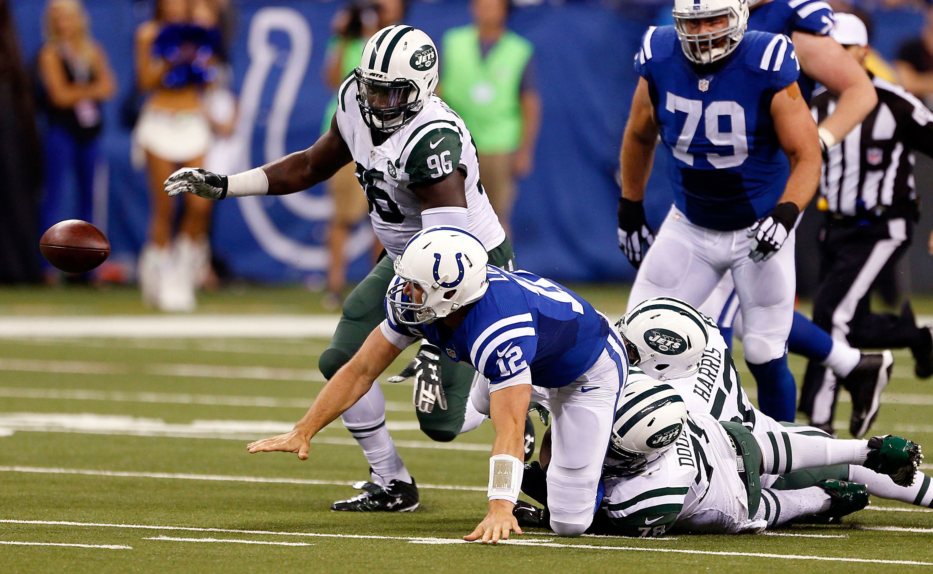 Andrew Luck - Photos: Jets vs. Colts - ESPN
