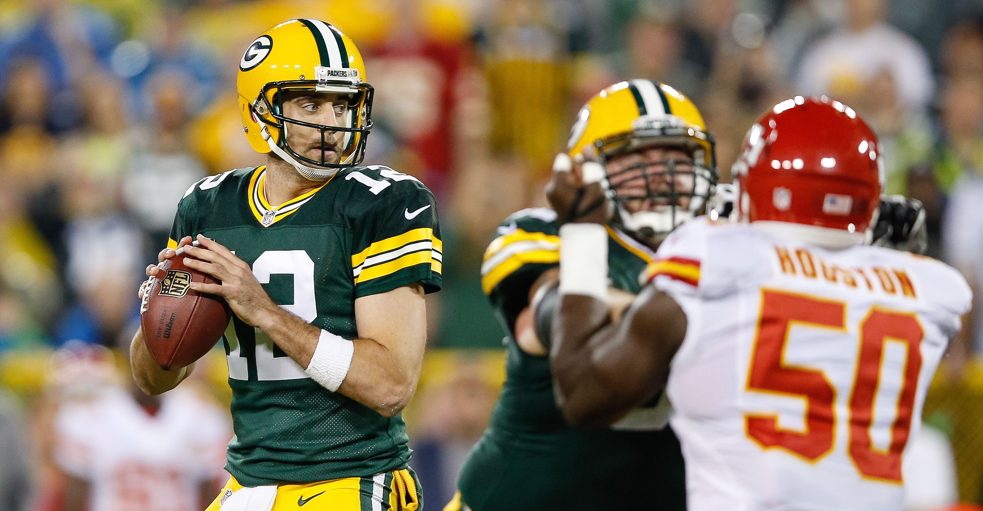 Eyeing the target - Photos: Packers vs. Chiefs - ESPN