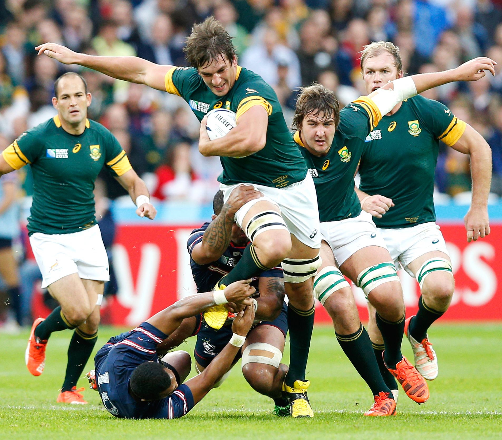Eben Etzebeth - Photos: USA vs. South Africa Rugby - ESPN