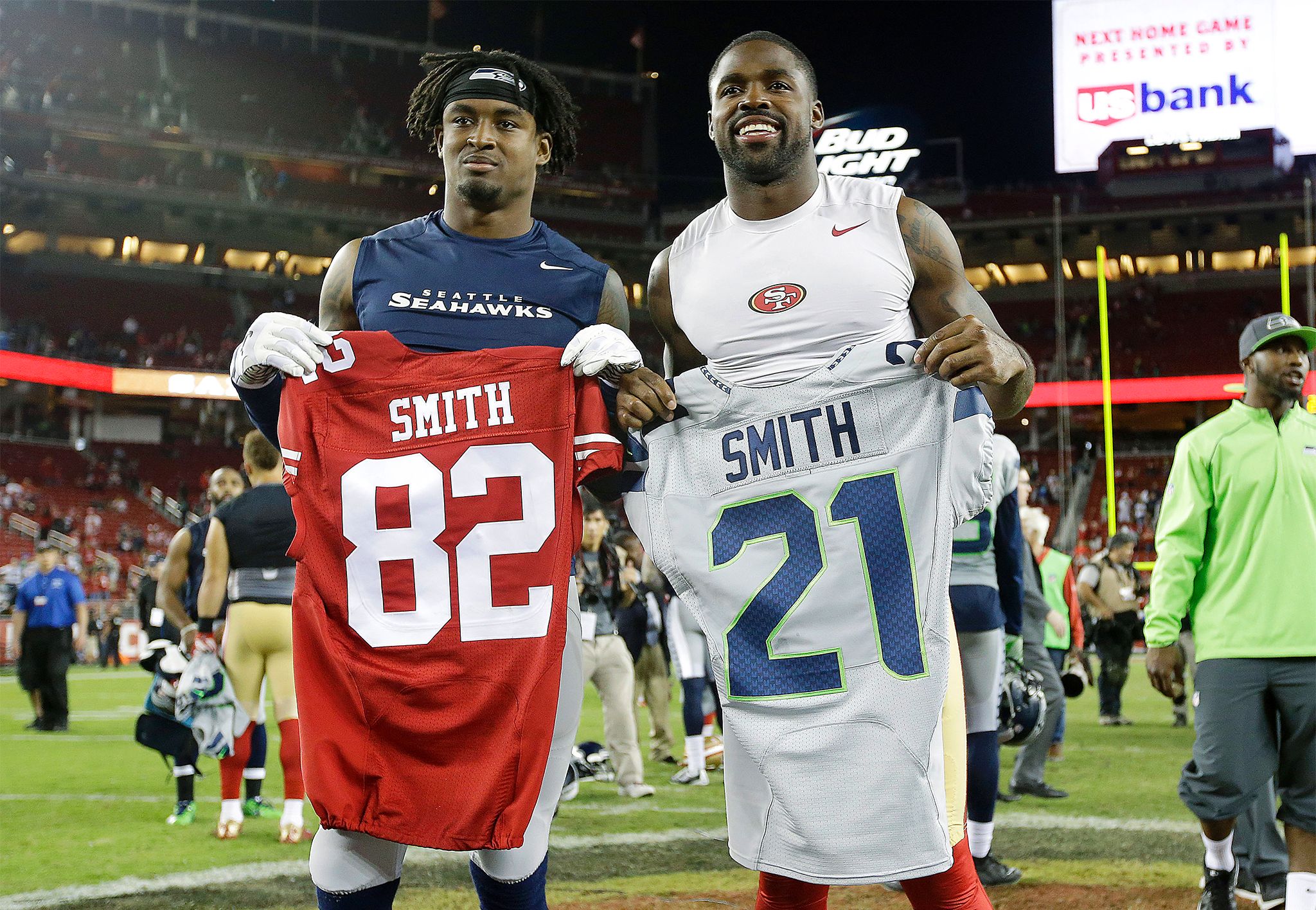 Tye Smith, Torrey Smith - Photos: Seahawks vs. 49ers - ESPN