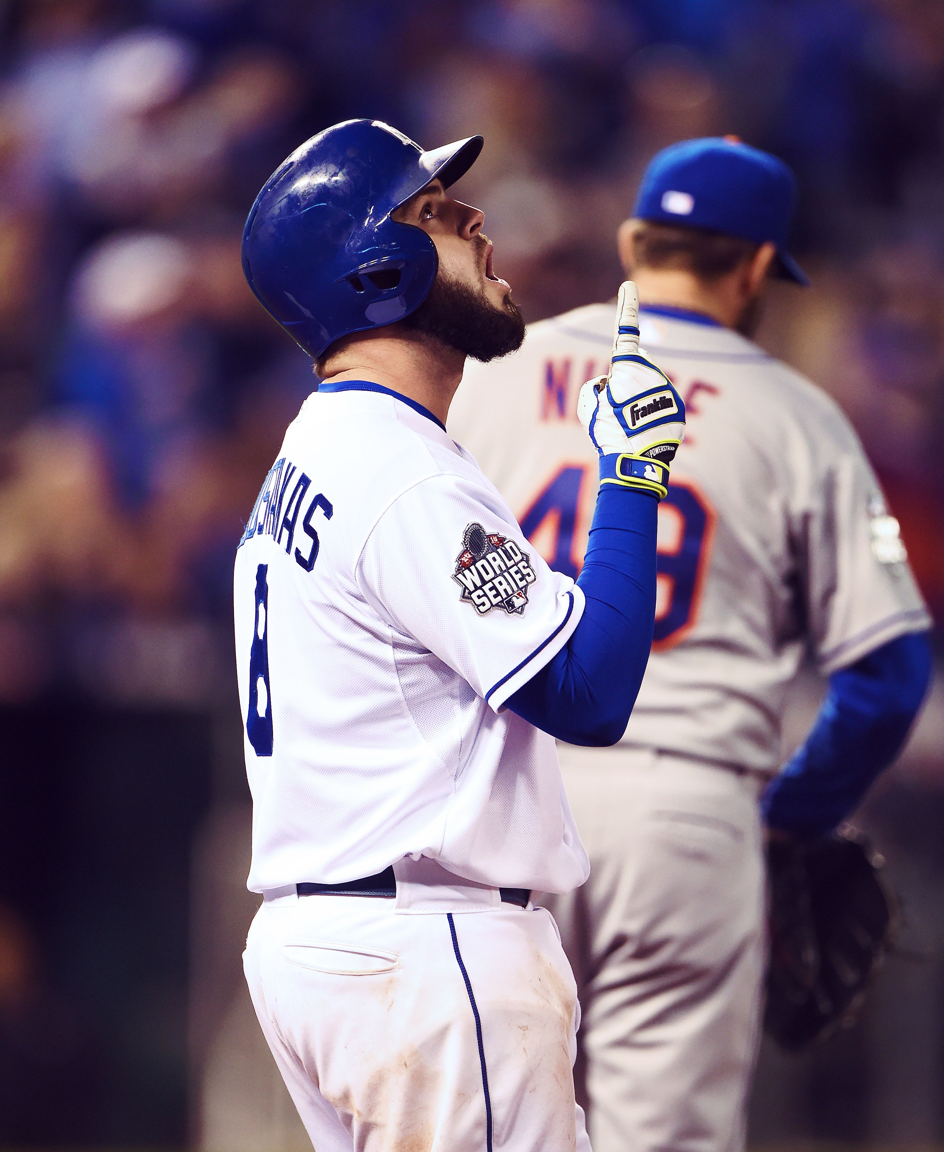 Moose remembers mom - Photos: The emotions of the World Series - ESPN