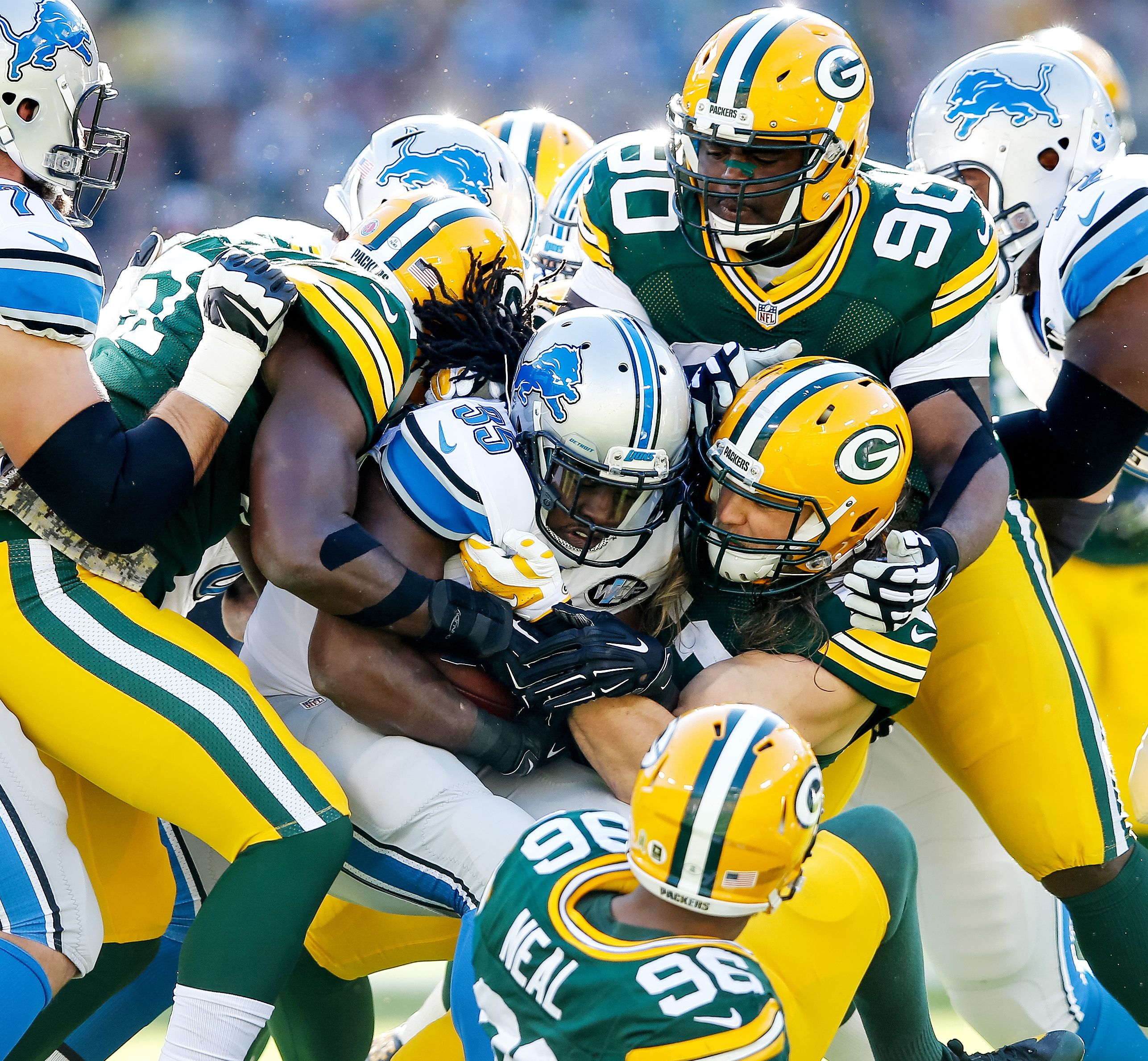 Joique Bell - Best NFL Photos from Week 10 - ESPN