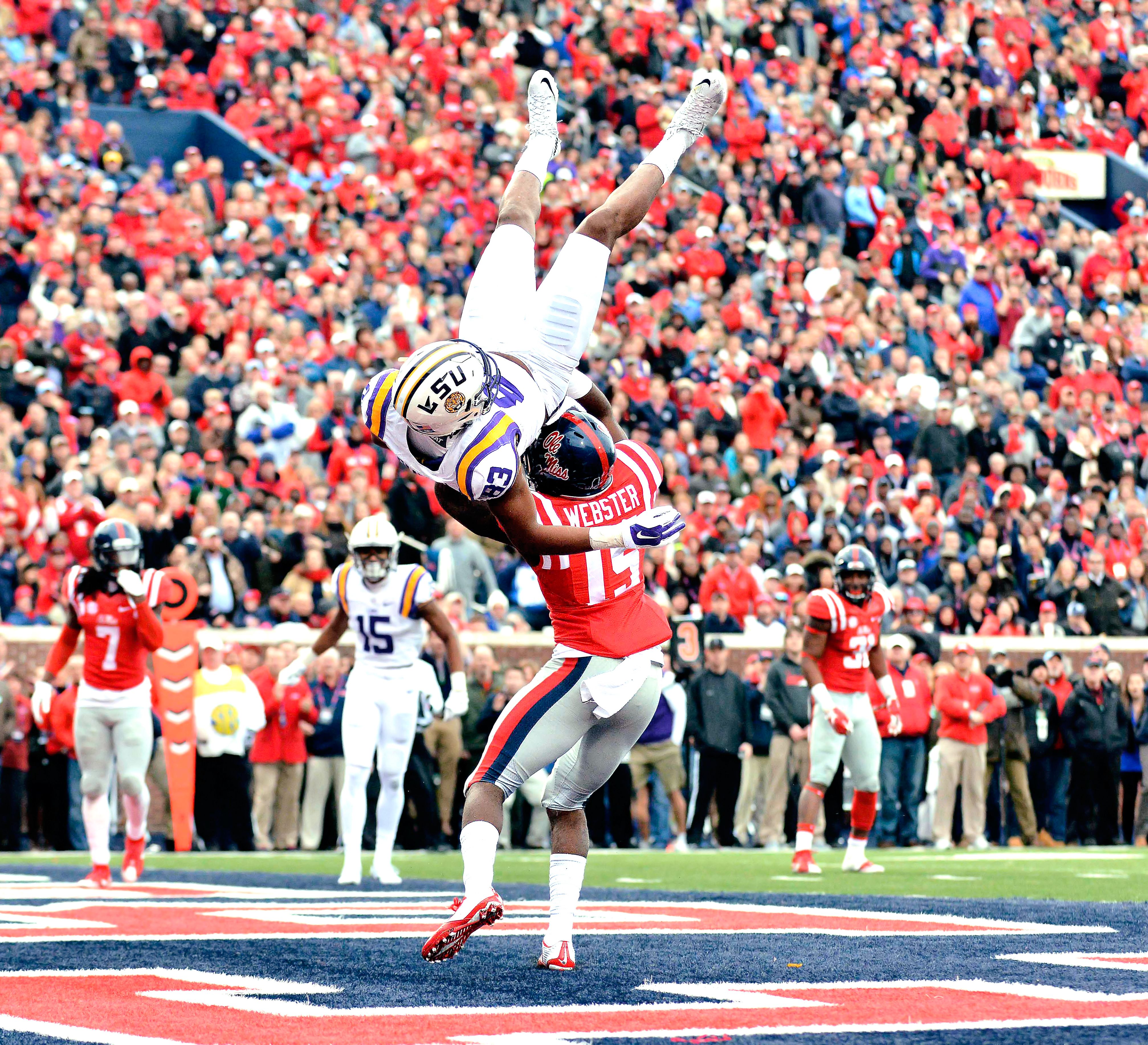 Kendarius Webster - Top Photos of College Football Saturday Week 12 - ESPN
